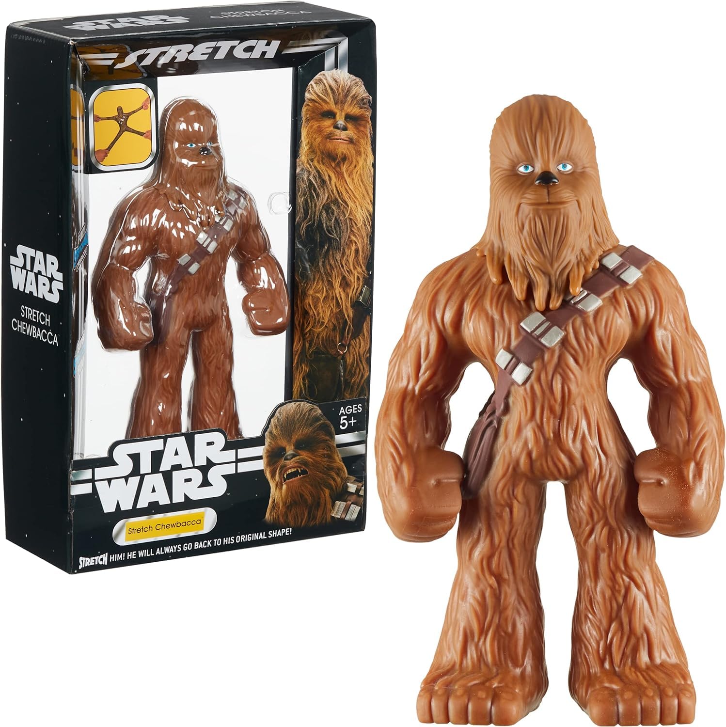STRETCH ARMSTRONG Stretchable Chewbacca Action Figure - 1 ct Toy & Col ...