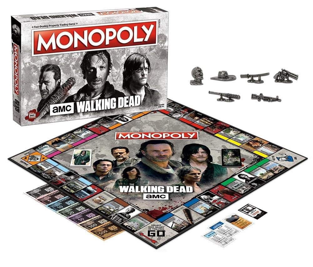 Usaopoly Amc The Walking Dead Monopoly Board Game – Toytooth