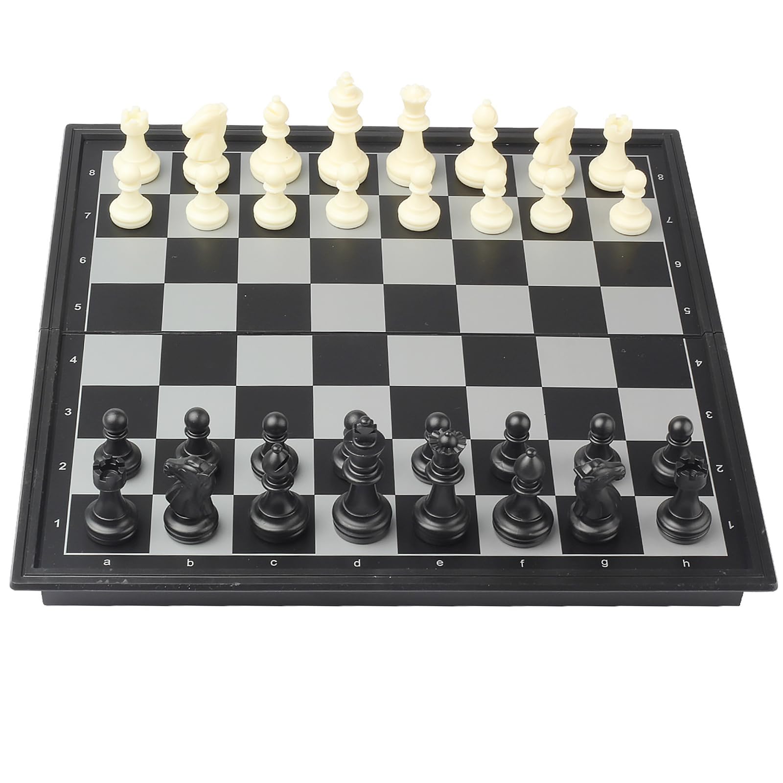 Travel Chess Set Magnetic Portable Folding Chess Board (Medium / 9.7 I ...