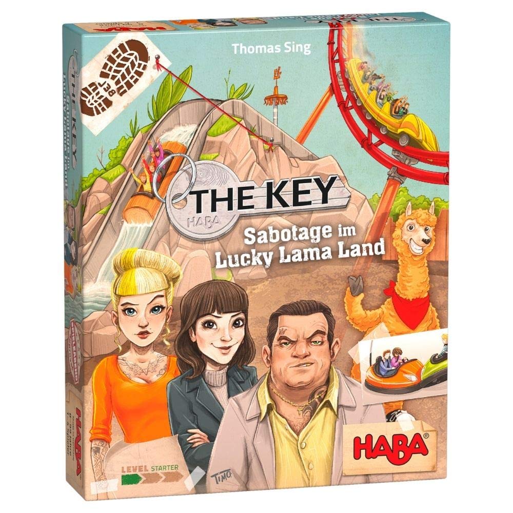 Haba The Key: Sabotage At Lucky Llama Land Simultaneous Deduction Game ...