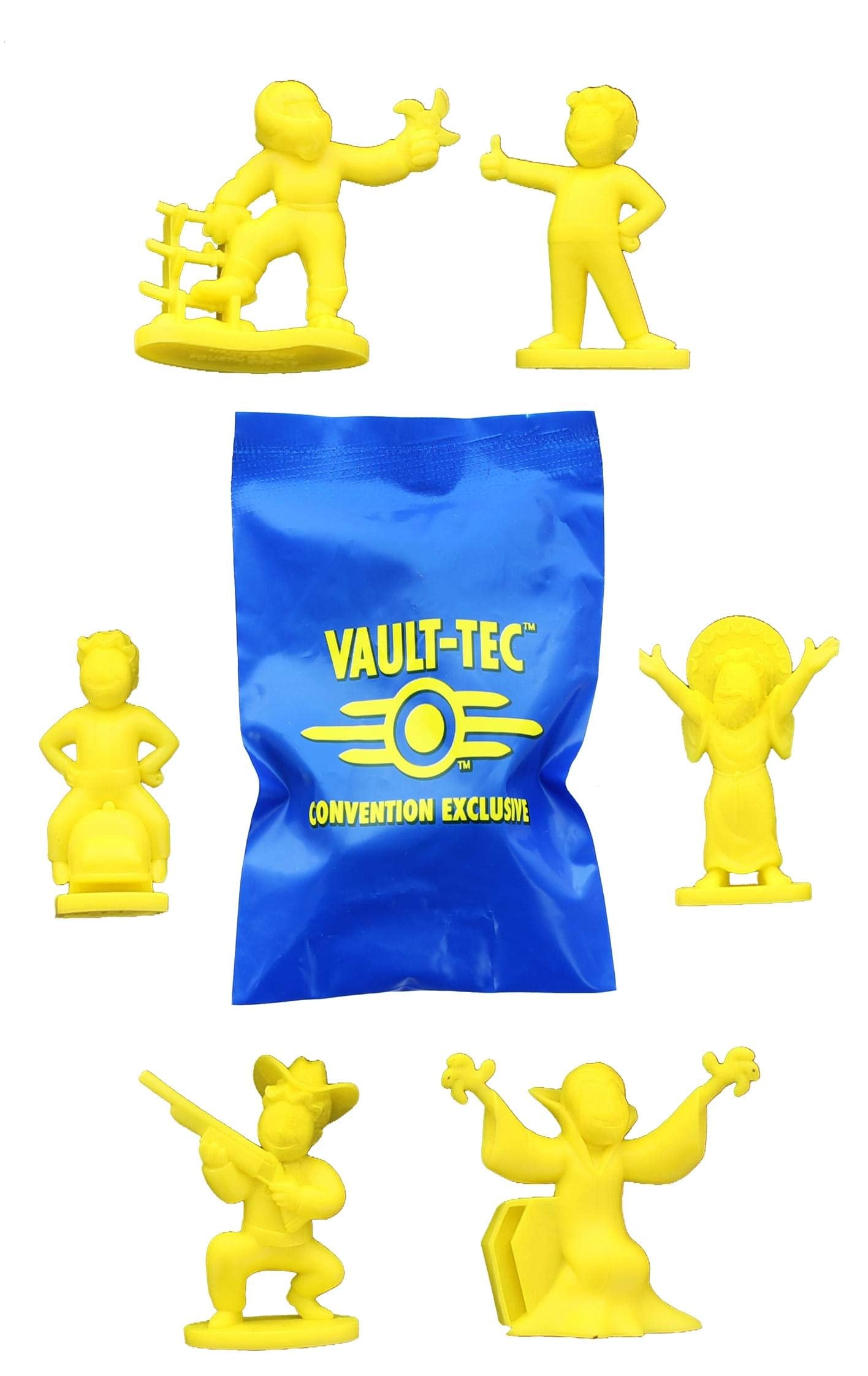 Toynk Fallout Nanoforce Blind Bag - Exclusive 2019 E3 Yellow Vault Boy ...