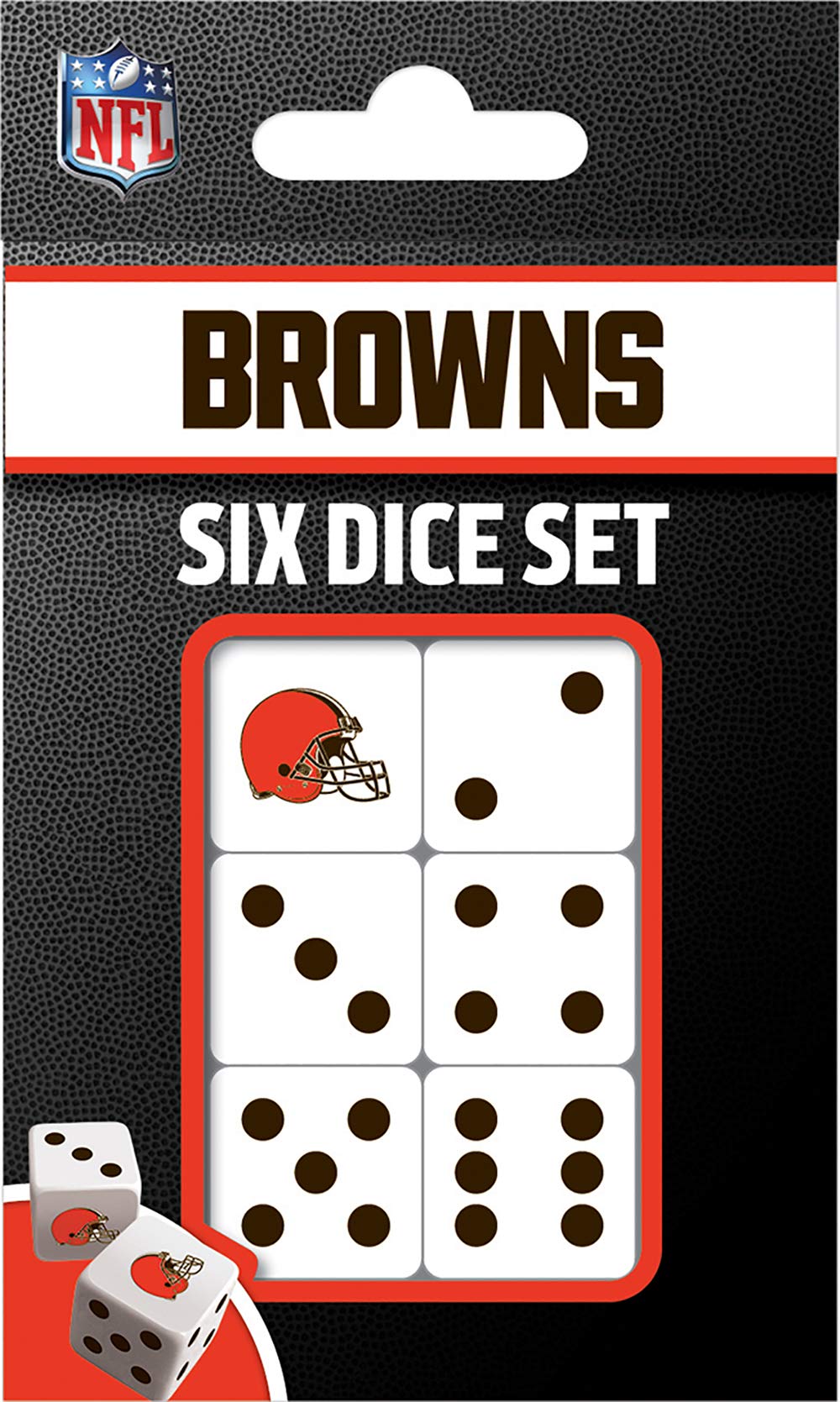 MasterPieces Game Day - NFL Cleveland Browns - 6 Piece Team Logo Dice ...