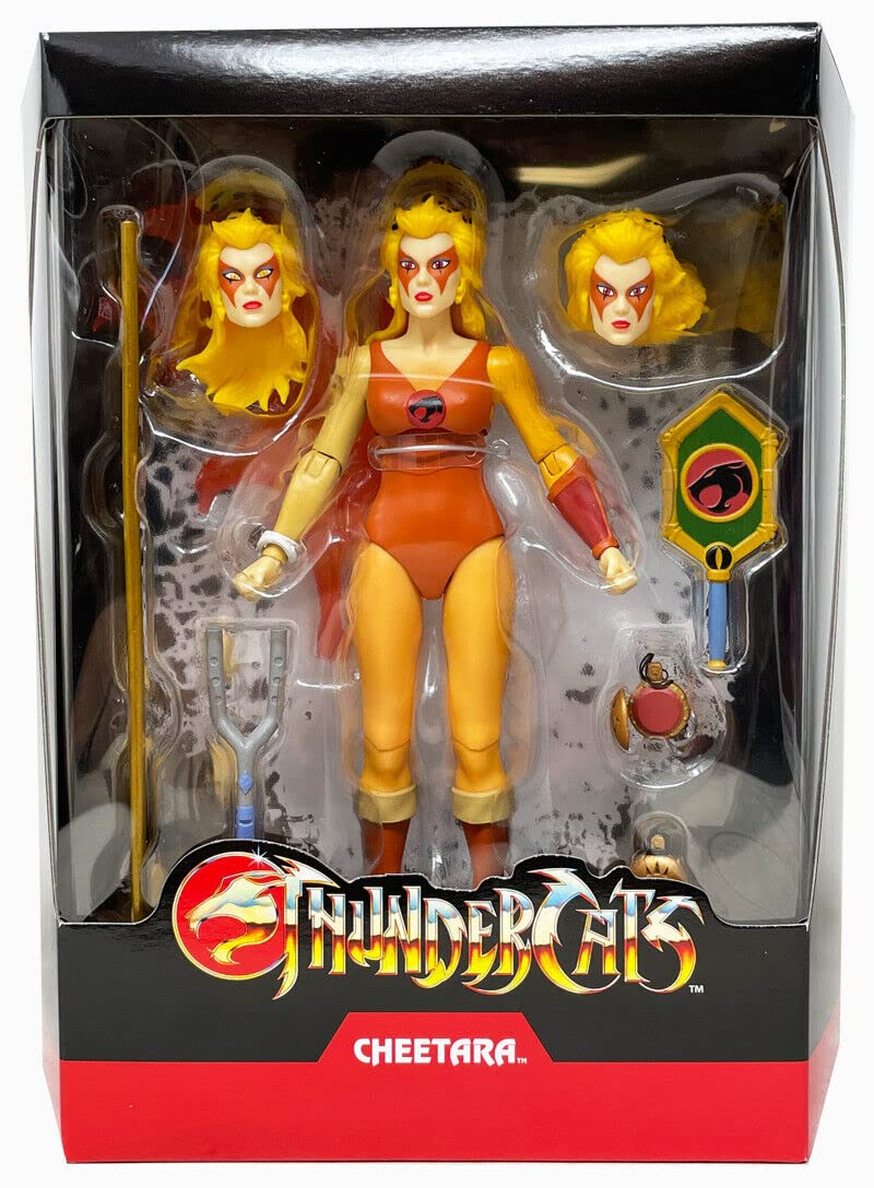 Super7 Thundercats Cheetara Action Figure, 7" Multicolor, Plastic - DE ...