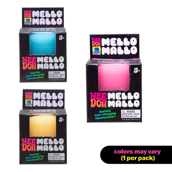 Needoh Schylling NeeDoh Mello Mallo Sensory Toy - Color-Changing, 2.25 ...