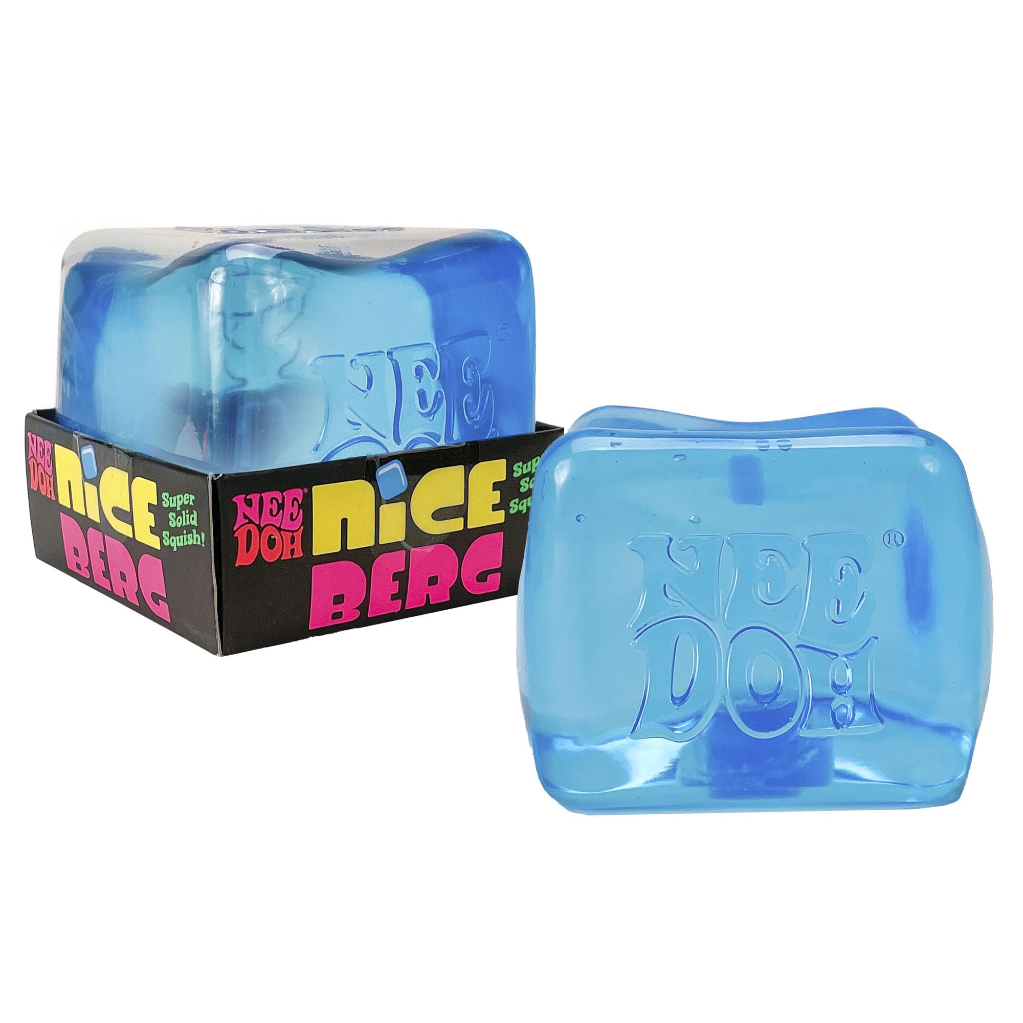 Schylling Needoh Nice Berg - Giant Needoh Nice Cube - Sensory Squeeze ...