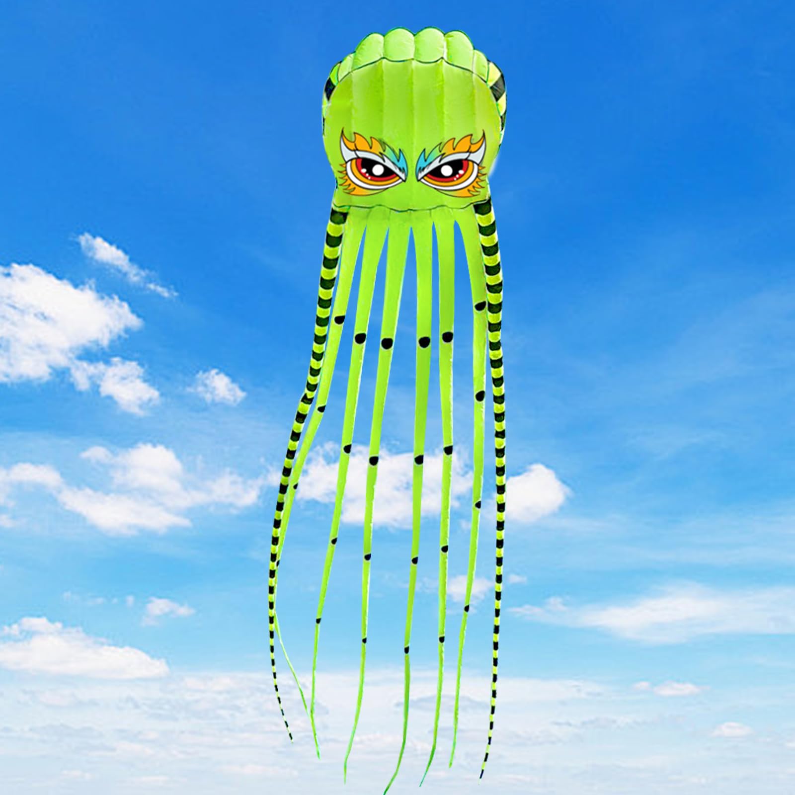Kites for Adults Giant Octopus Kite 26ft for Outdoor Fun Large 3D Kite ...