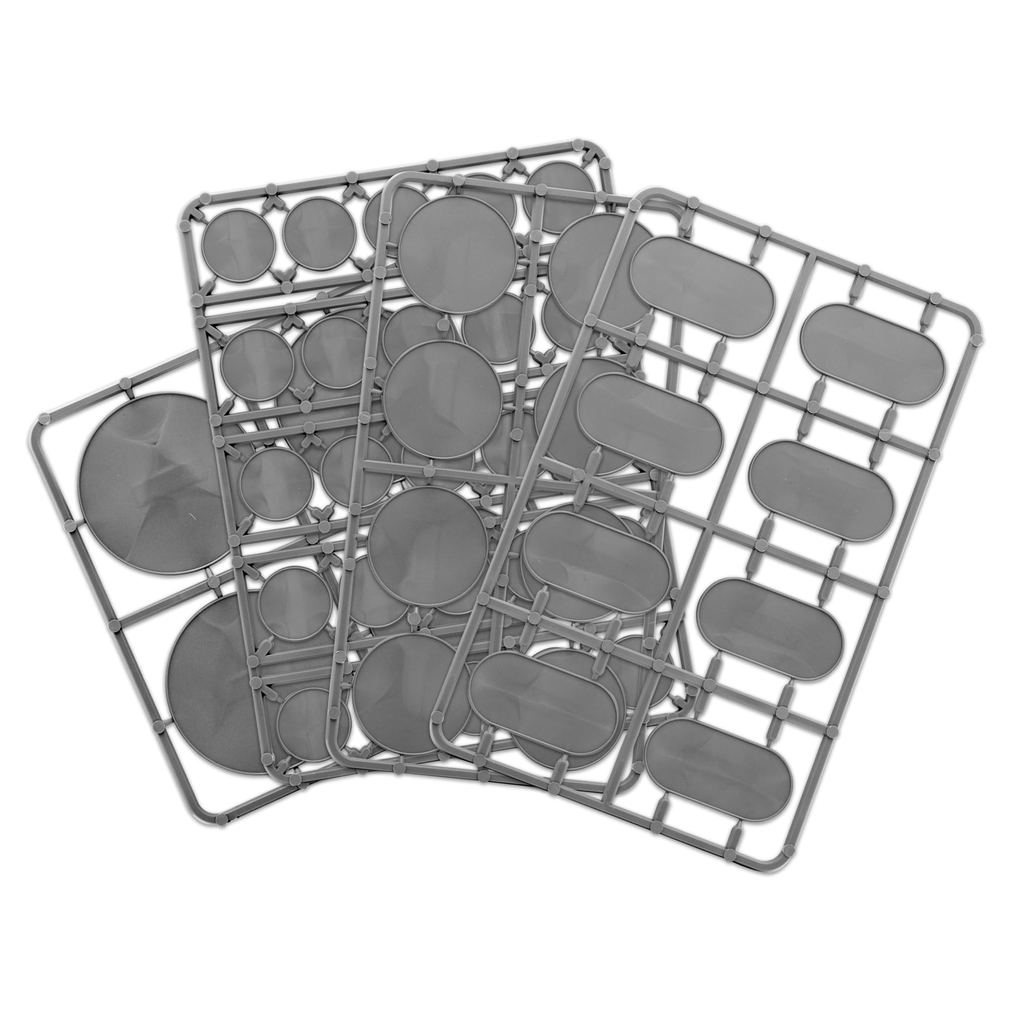 Warlord Games Bag Of Round Bases, Mixed Pack Of Plastic Bases For ...