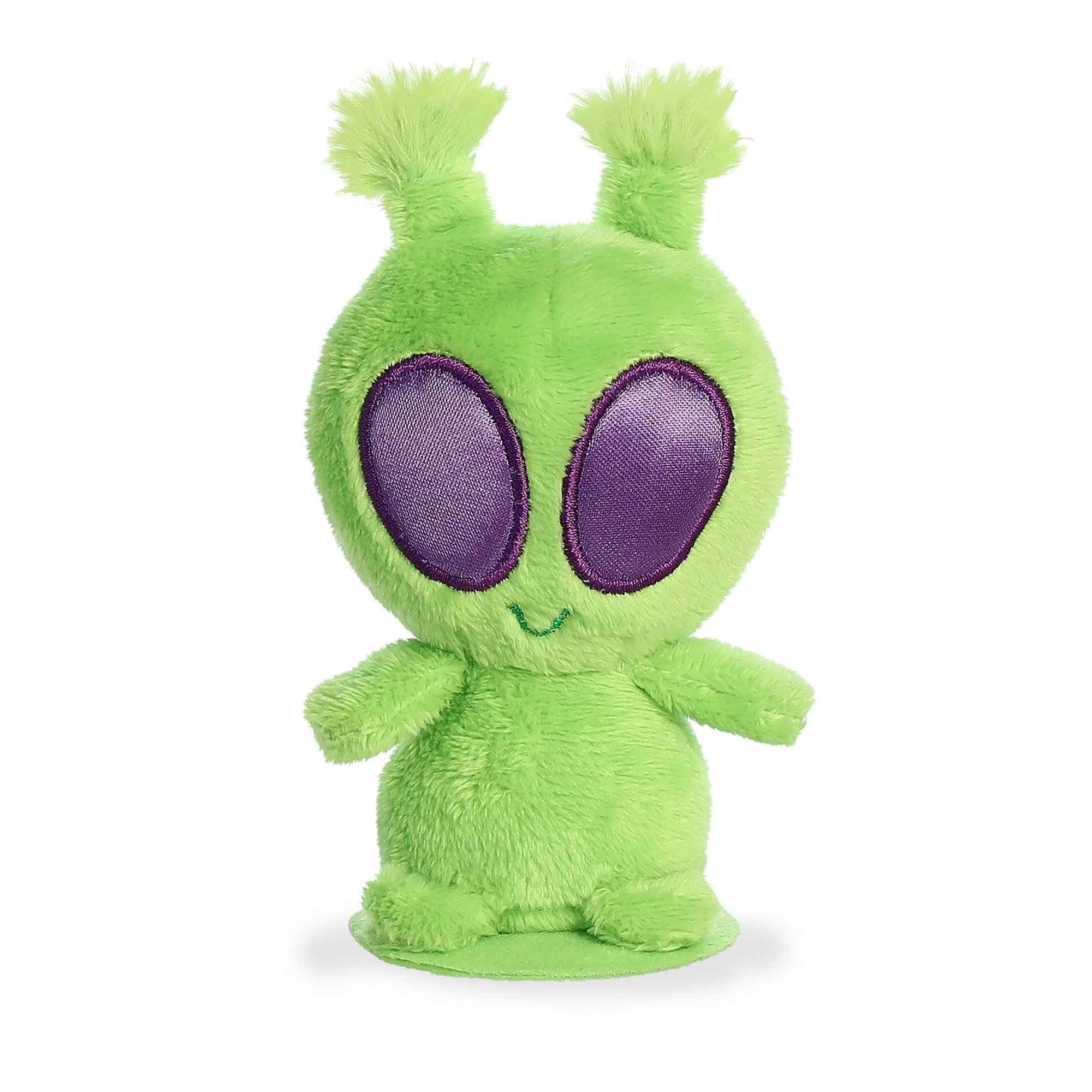 Aurora Shoulderkins Juno Alien Plush - 4.5" Green Polyester Toy, Model ...