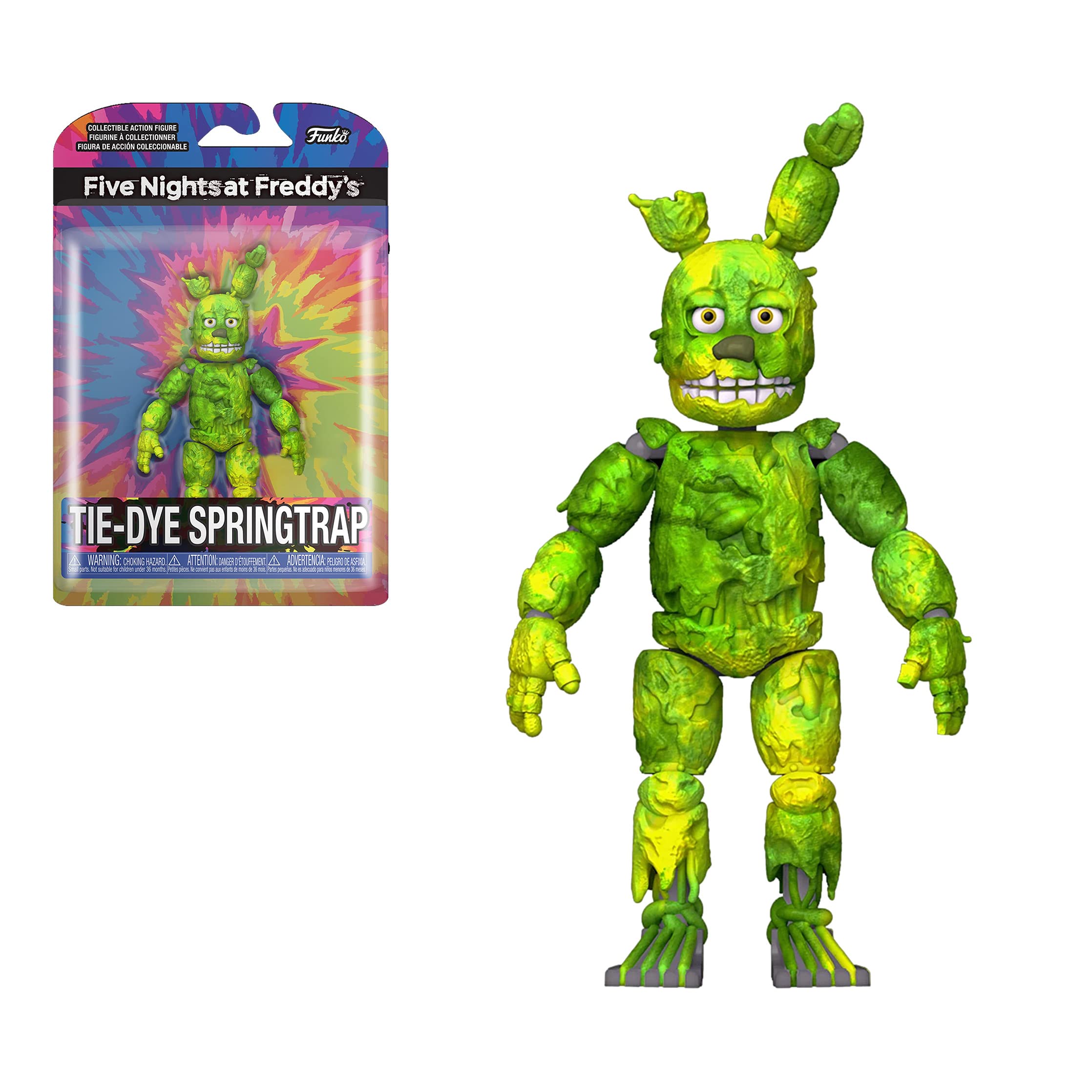 Funko Five Nights At Freddy'S - Springtrap Tie Dye Us Exclusive Action ...
