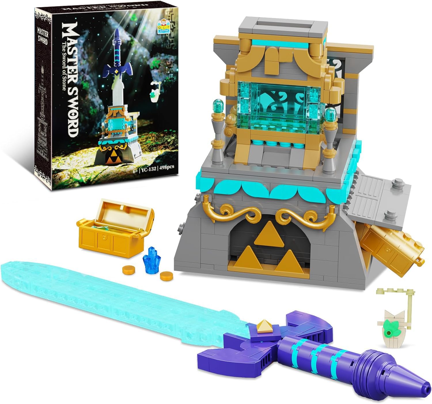 BOTW The Master decorative replica blade Glowing Building Block Set ...