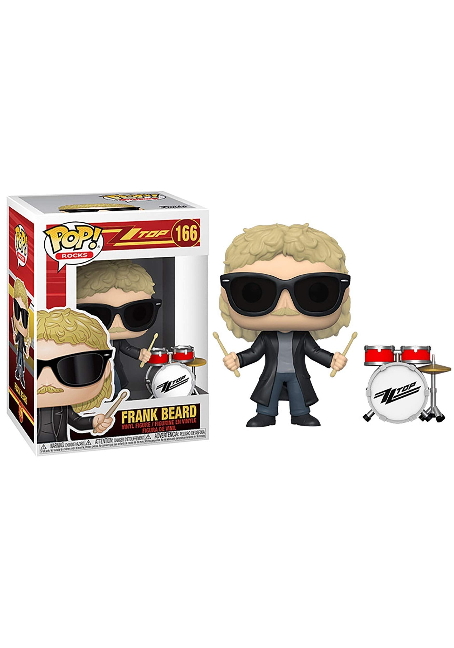 Funko Pop Rocks: Zz Top- Frank Beard – Toytooth