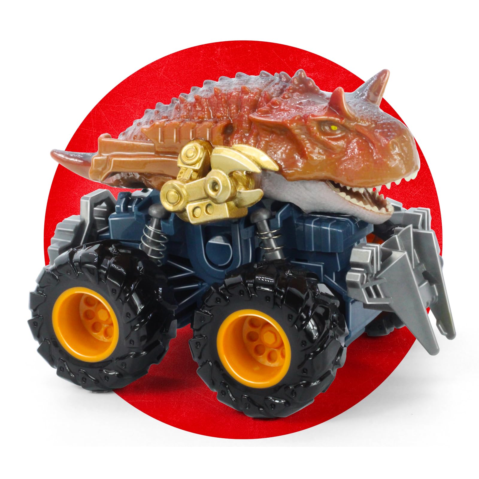Oriate Friction Powered Dinosaur ATV Toy Cars for Children, Swing Carn ...
