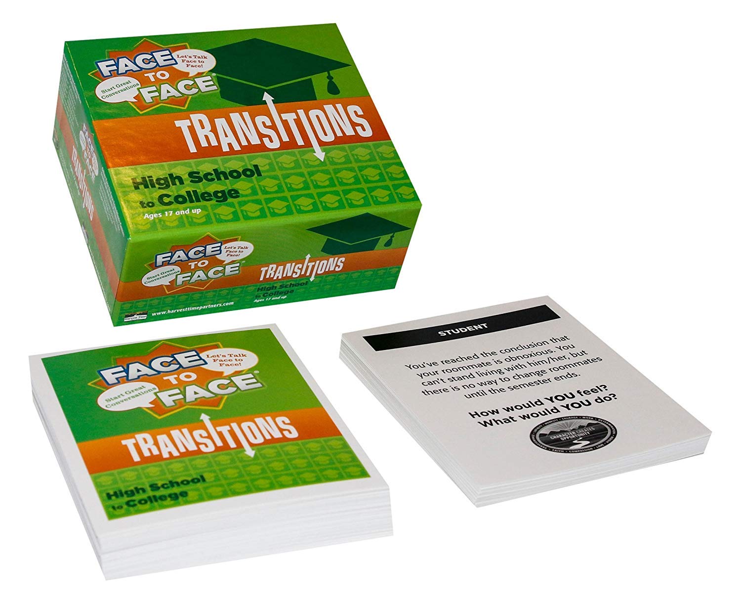 Harvest Time Partners Face To Face Transitions Teen Card Game - High S ...