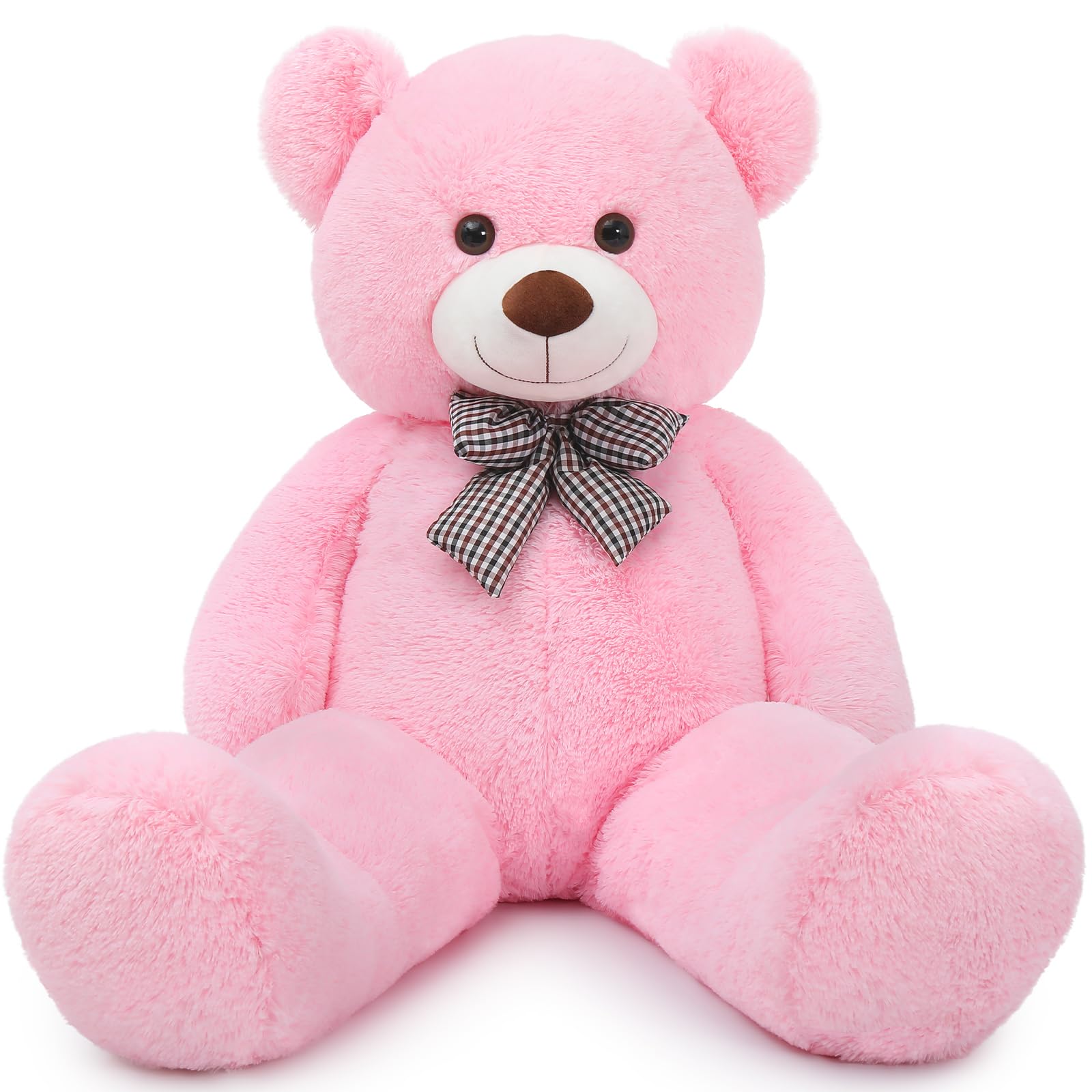 Maogolan Huge Pink Stuffed Animals 47 Inch Life Size Cute Teddy Bears ...
