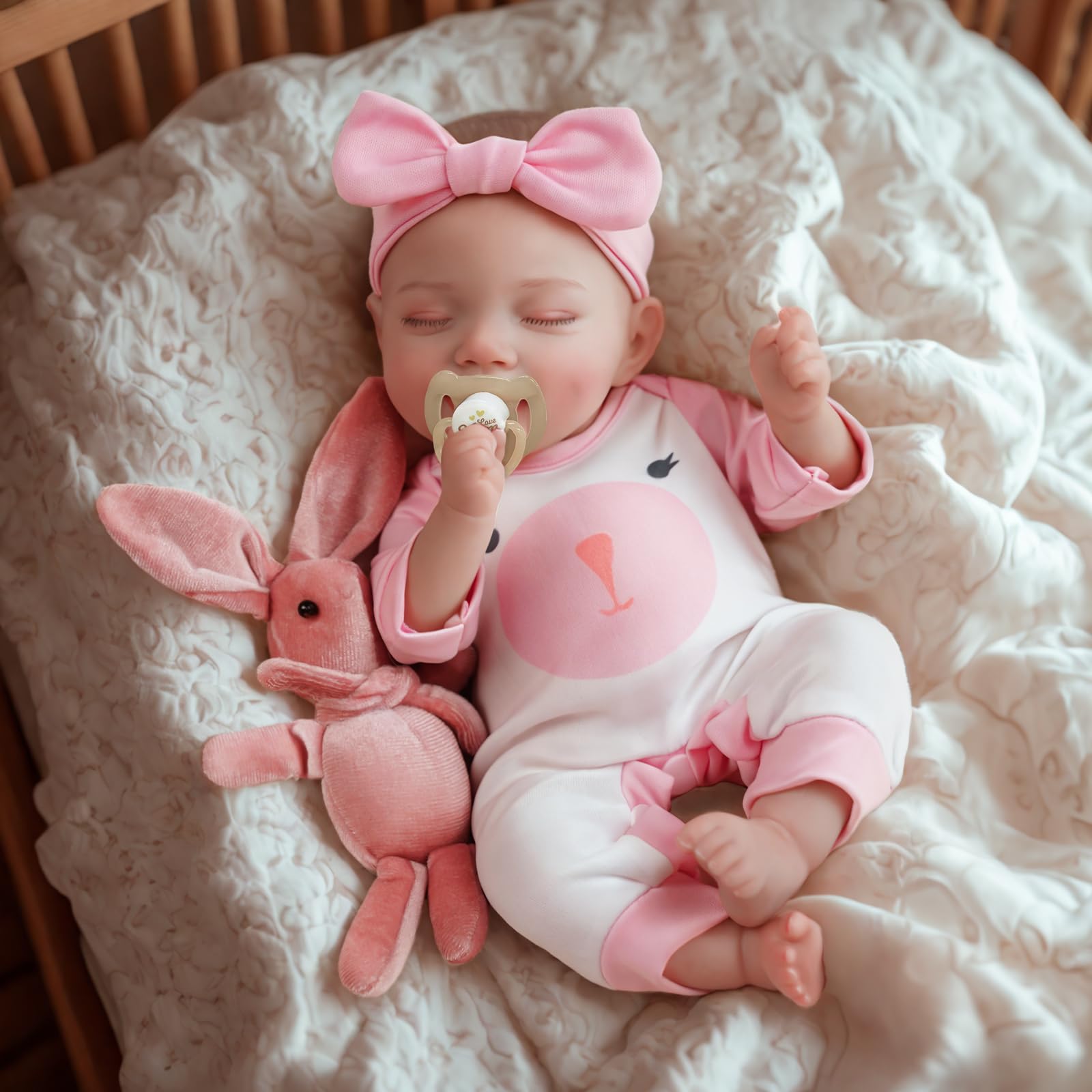 JIZHI Reborn Baby Dolls - 12-Inch Soft Body Realistic-Newborn Baby Doll ...