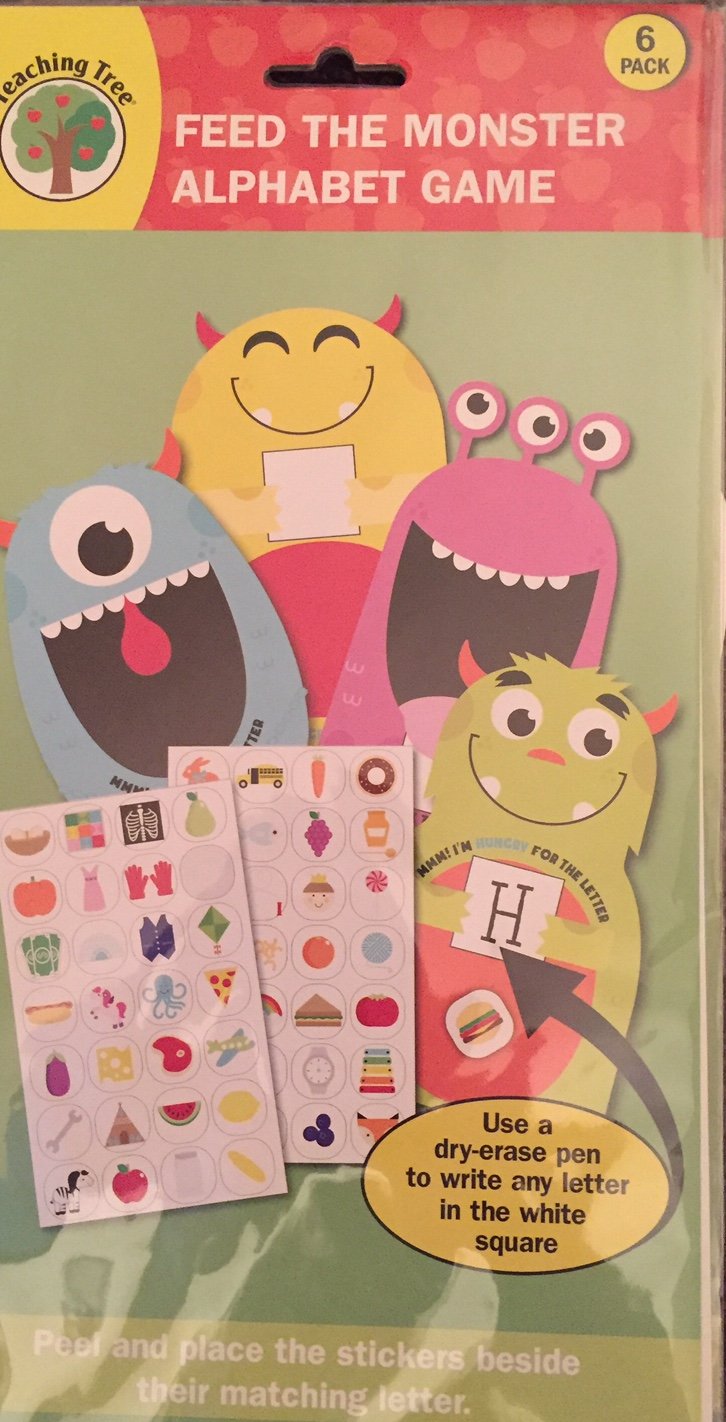 Teaching Tree Feed The Monster Alphabet Game – Toytooth