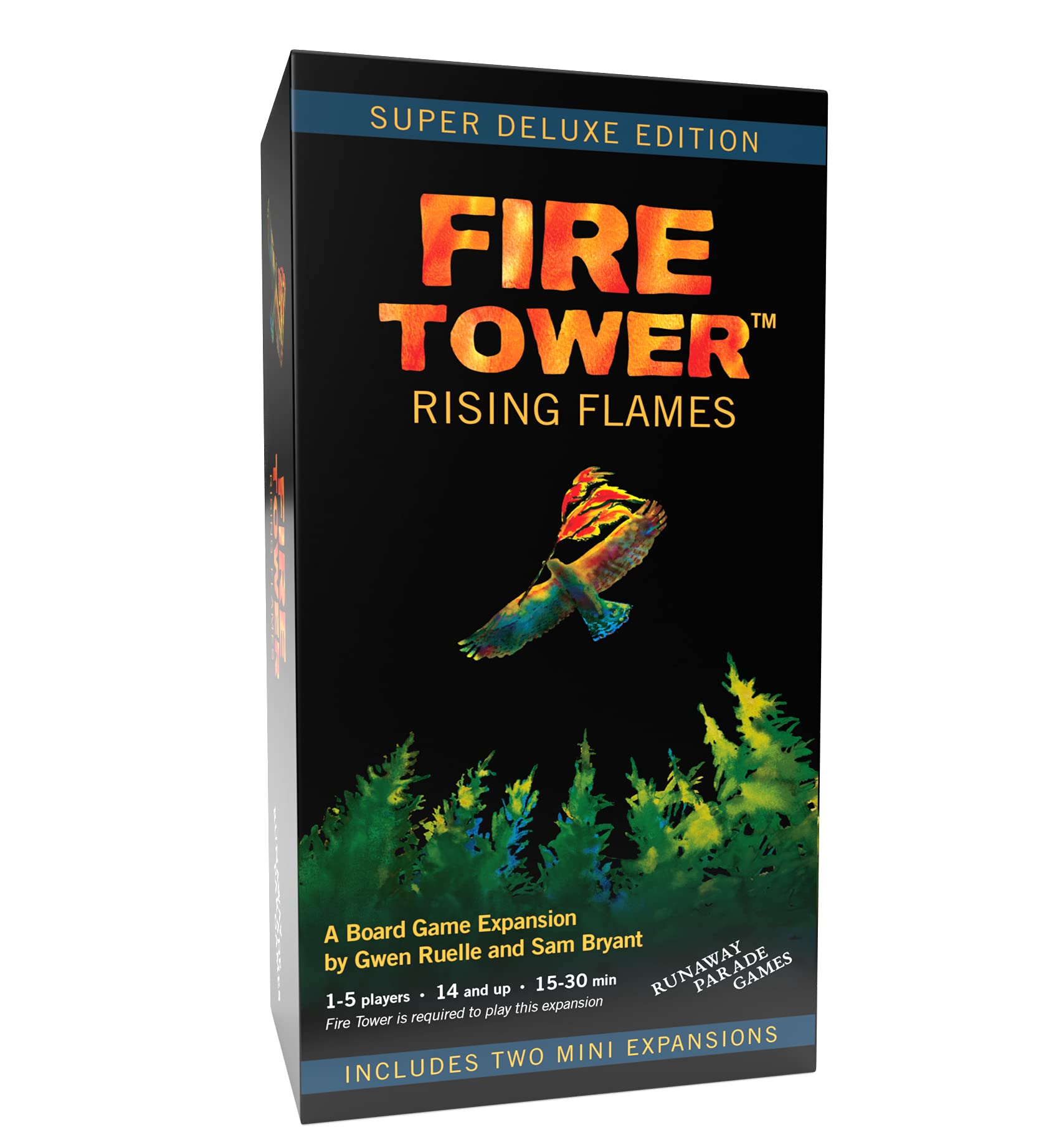 Runaway Parade Games Fire Tower Rising Flames Deluxe Expansion - 2 Min ...