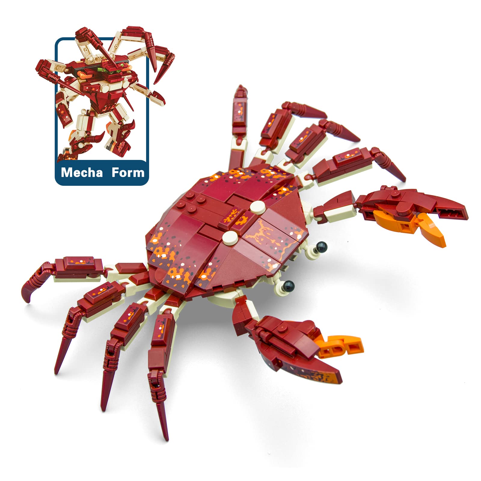 Neomoner Ocean Animal Building Blocks Set - 242PCS Deep Sea Creatures ...