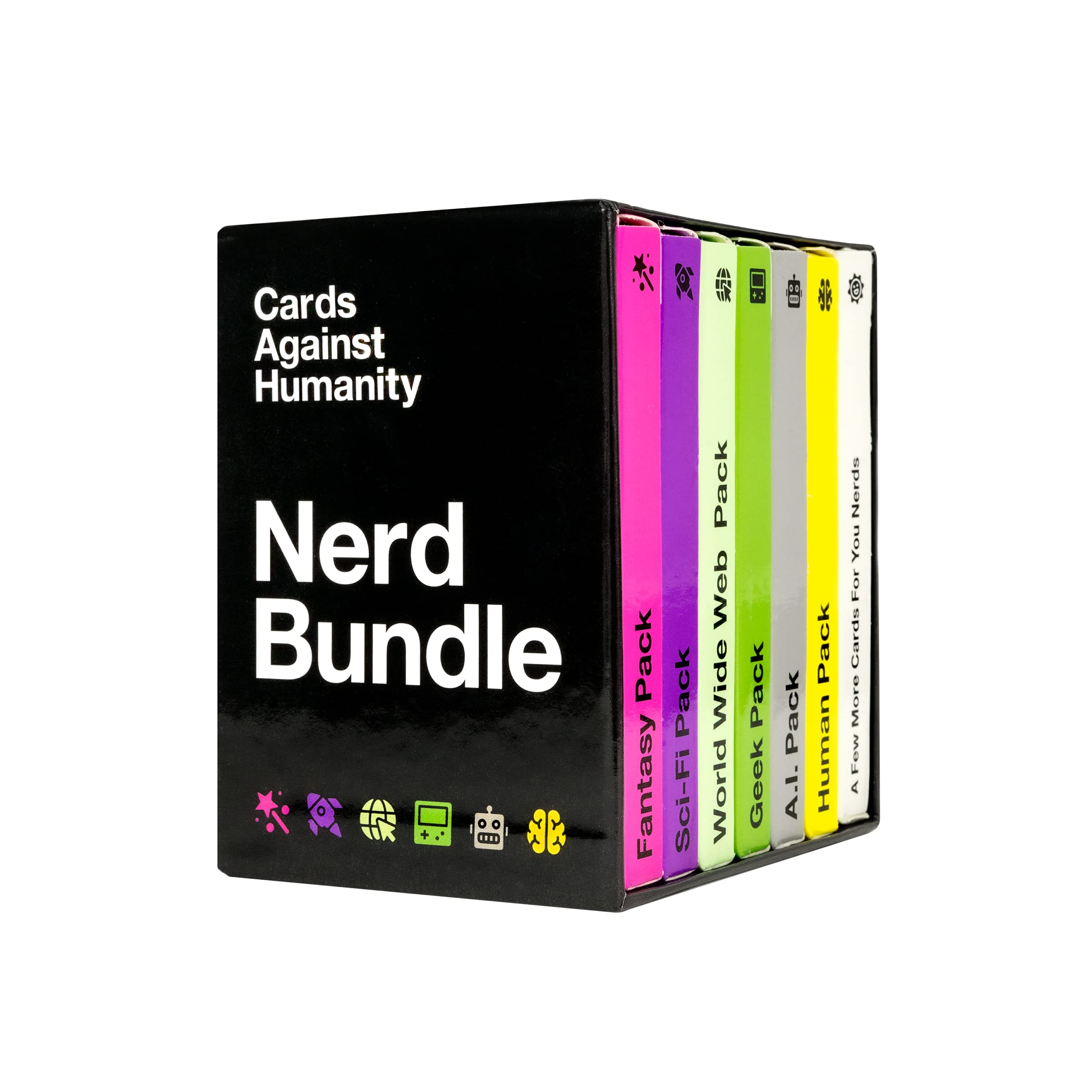 Cards Against Humanity: Nerd Bundle 6 Nerdy Themed Packs + 10 All-New ...