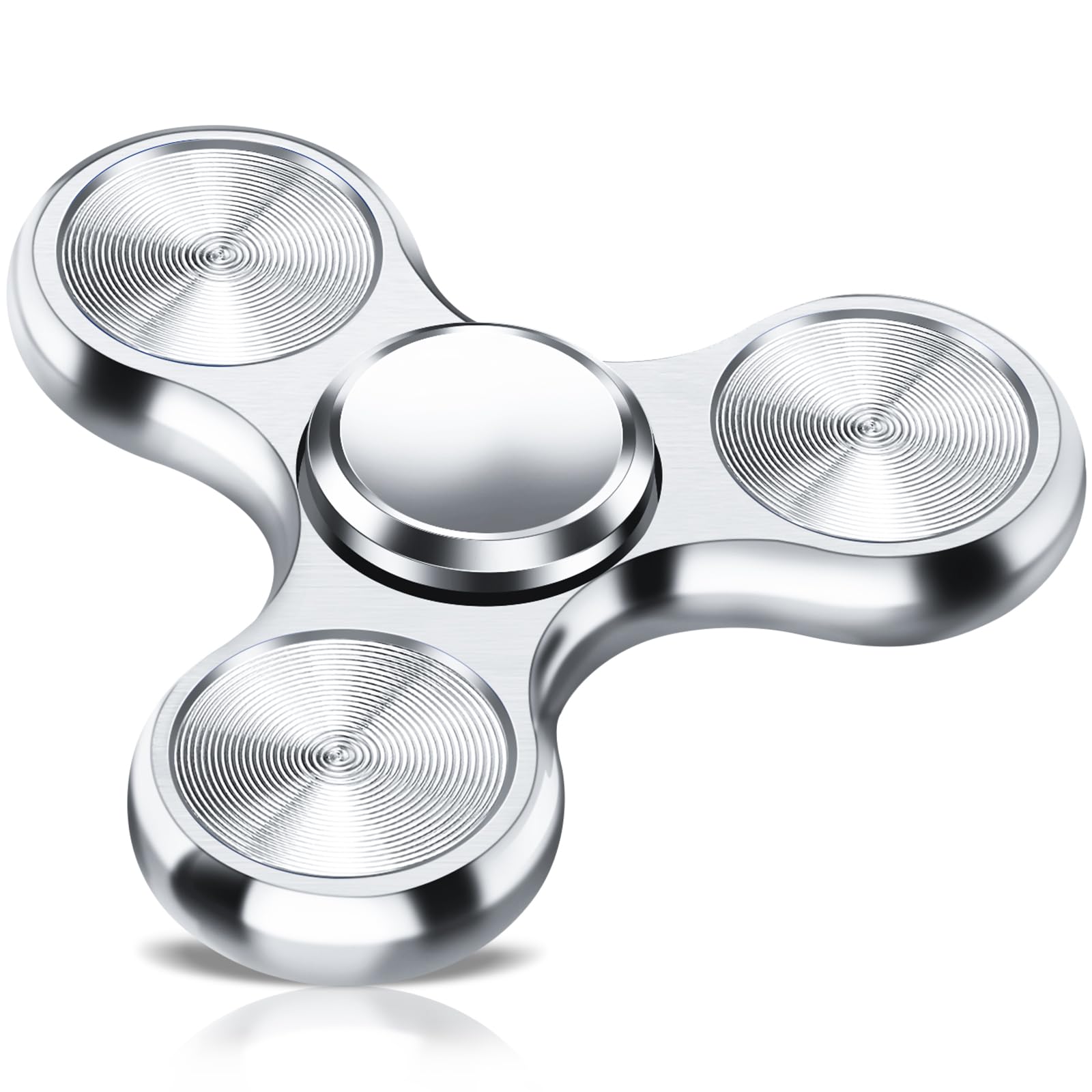 Metal Fidget Spinner For Adults Kids, Silent Sensory Fidget Toys Adult ...