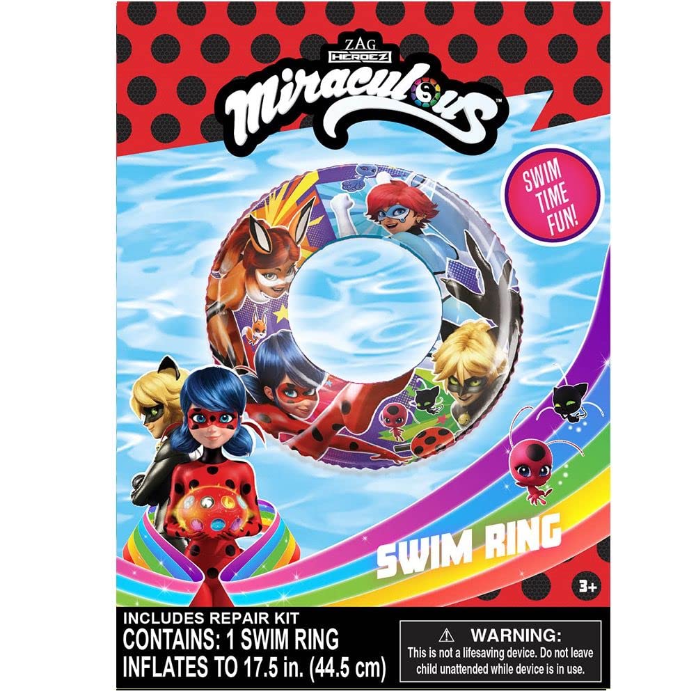 Miraculous What Kids Want Ladybug Inflatable Swim Ring – Toytooth