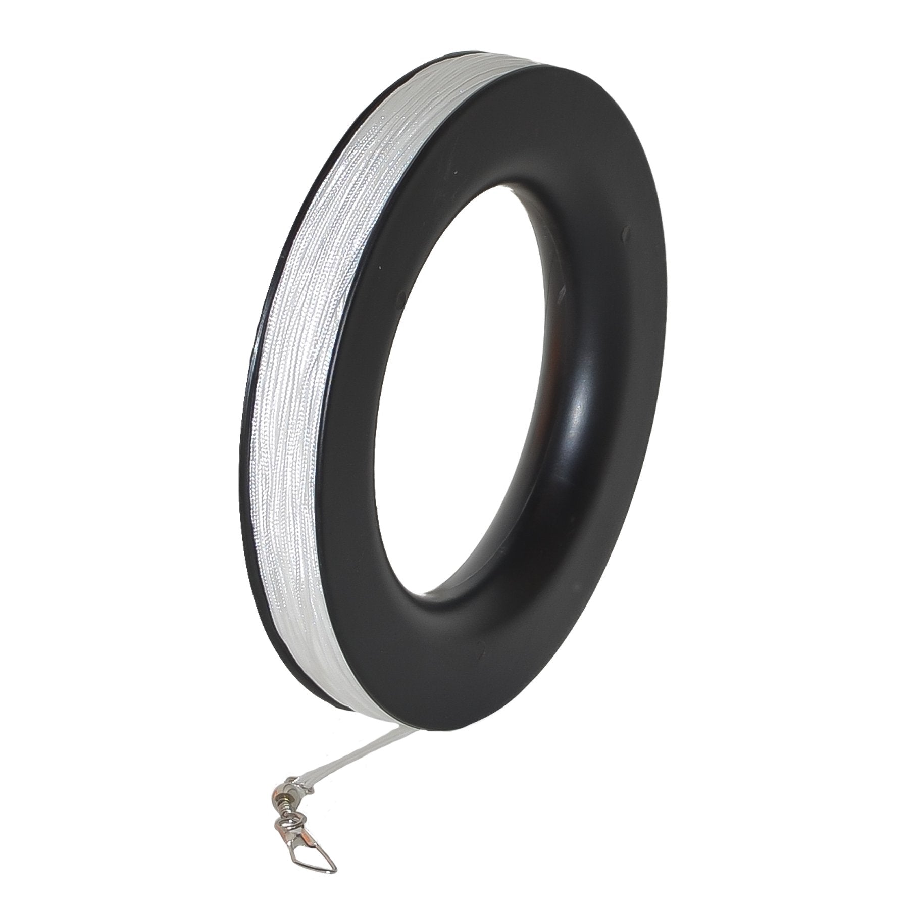 In The Breeze Braided Kite Line On Hoop, Black, 100 Lb/300' – Toytooth