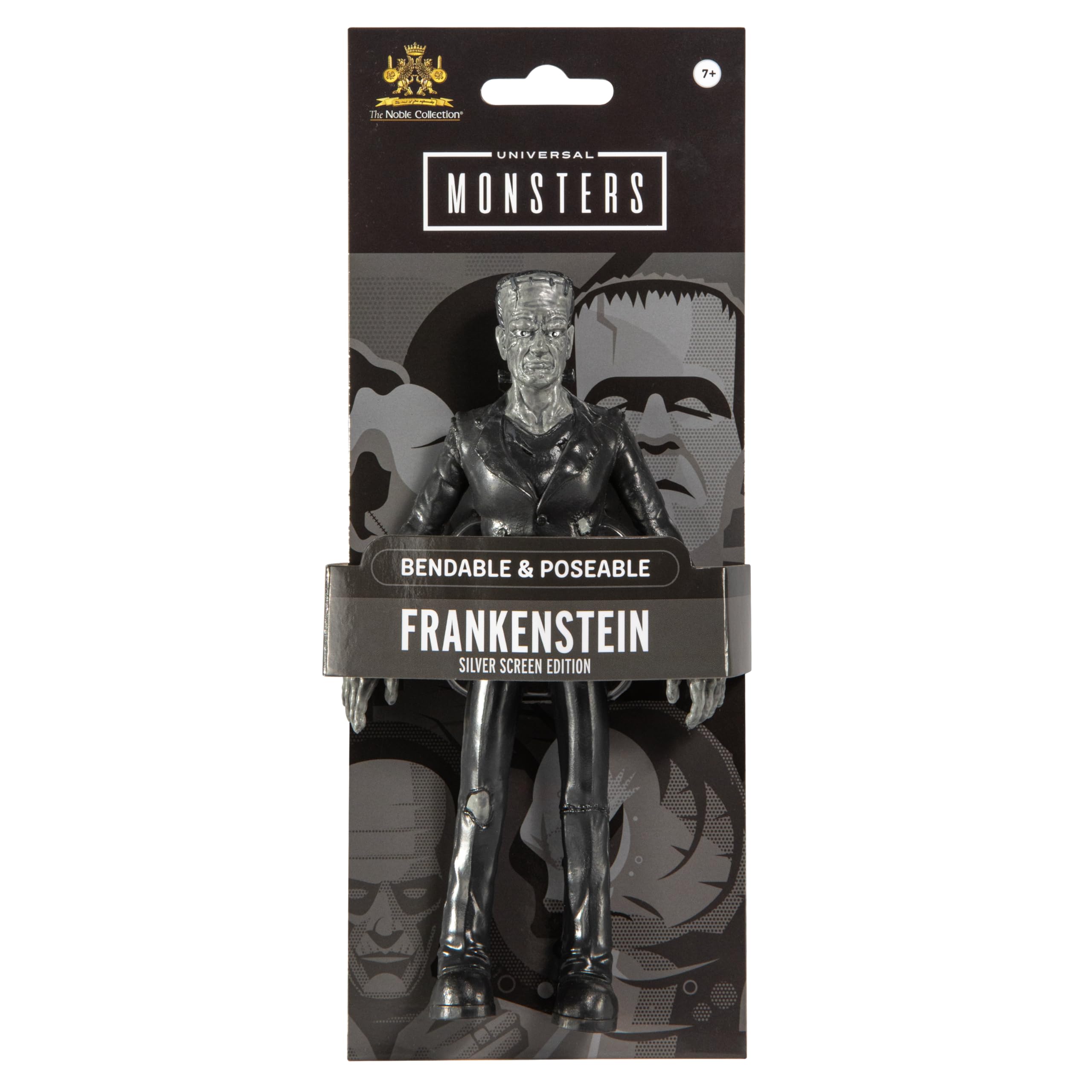 The Noble Collection Bendable Universal Monsters Frankenstein (Black ...