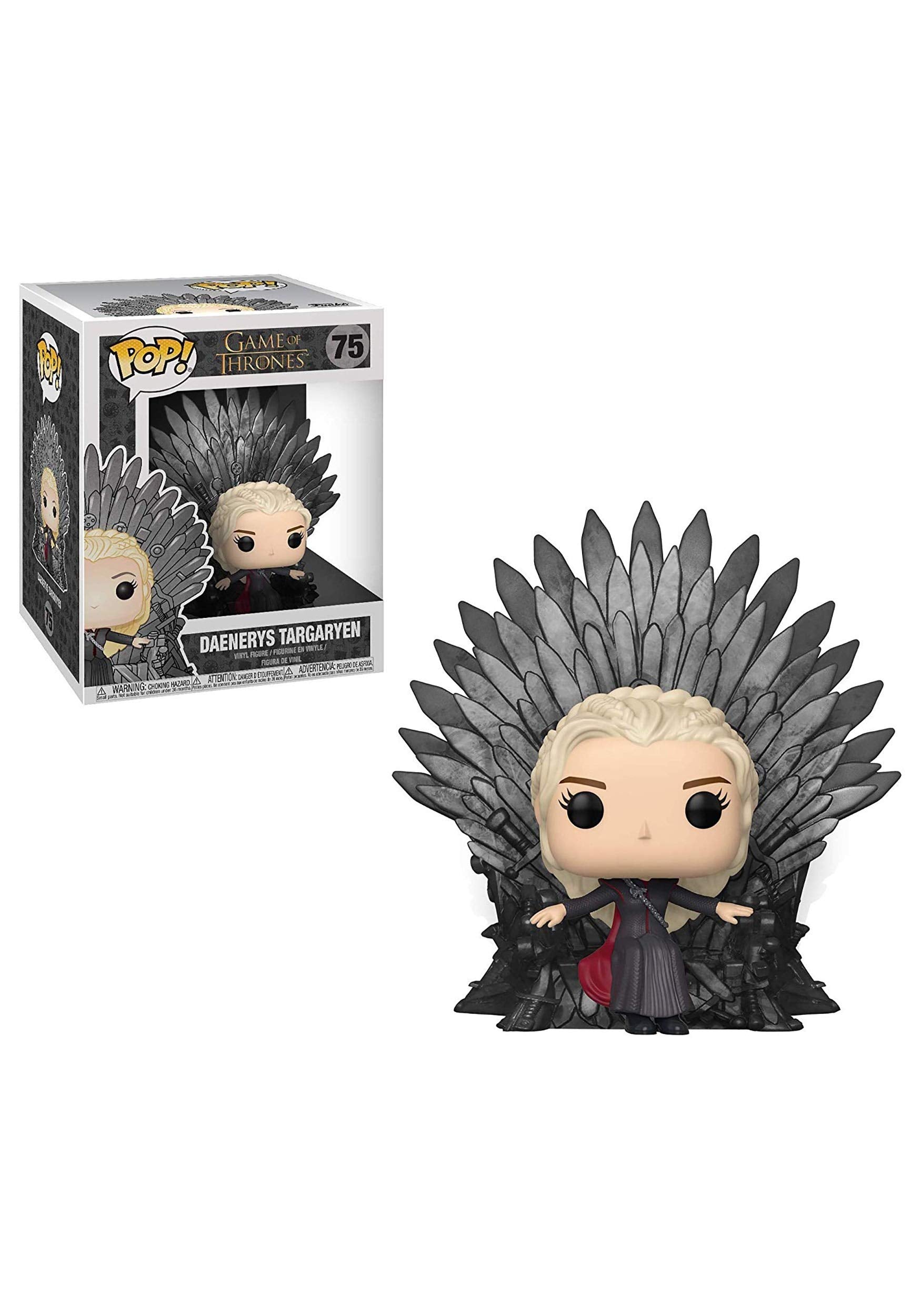 Funko Pop! Deluxe: Game Of Thrones - Daenerys Sitting On Throne, Multi ...