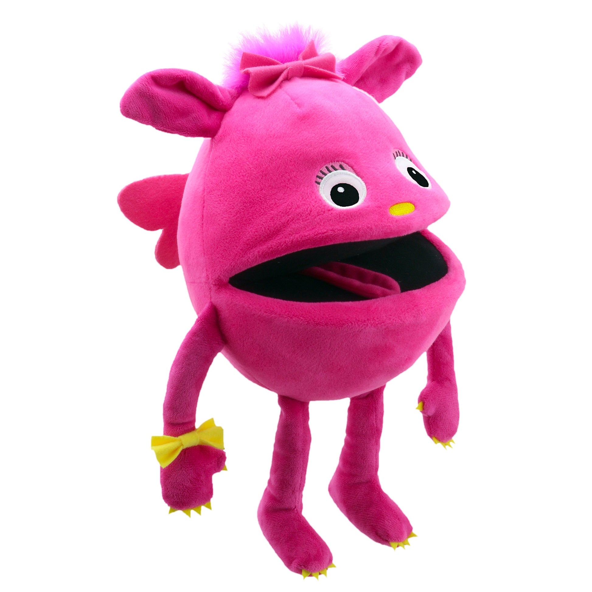 The Puppet Company Baby Monsters Pink Monster Hand Puppet – Toytooth