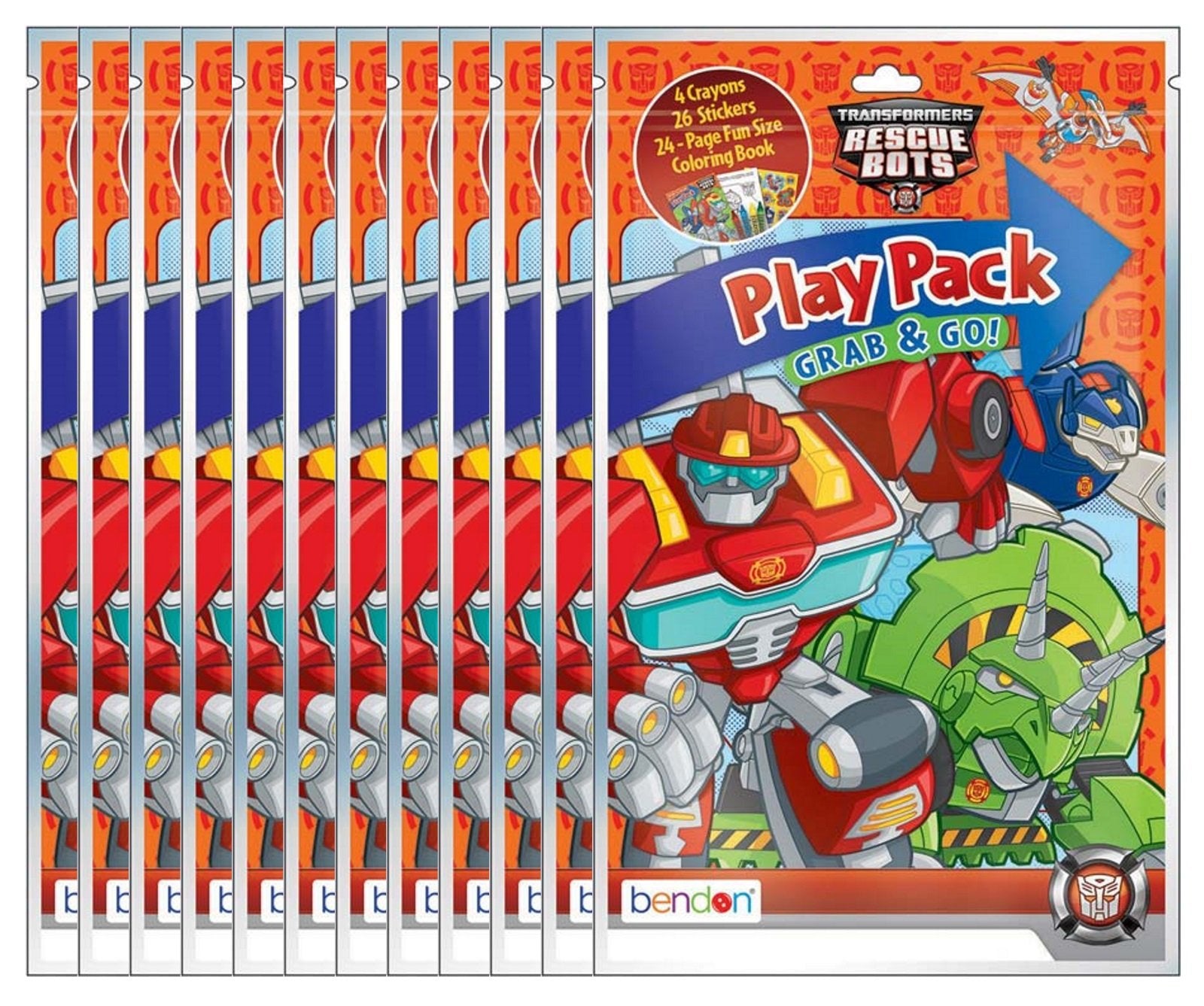 Transformers Rescue Bots Grab & Go Play Packs (Pack of 12) – Toytooth