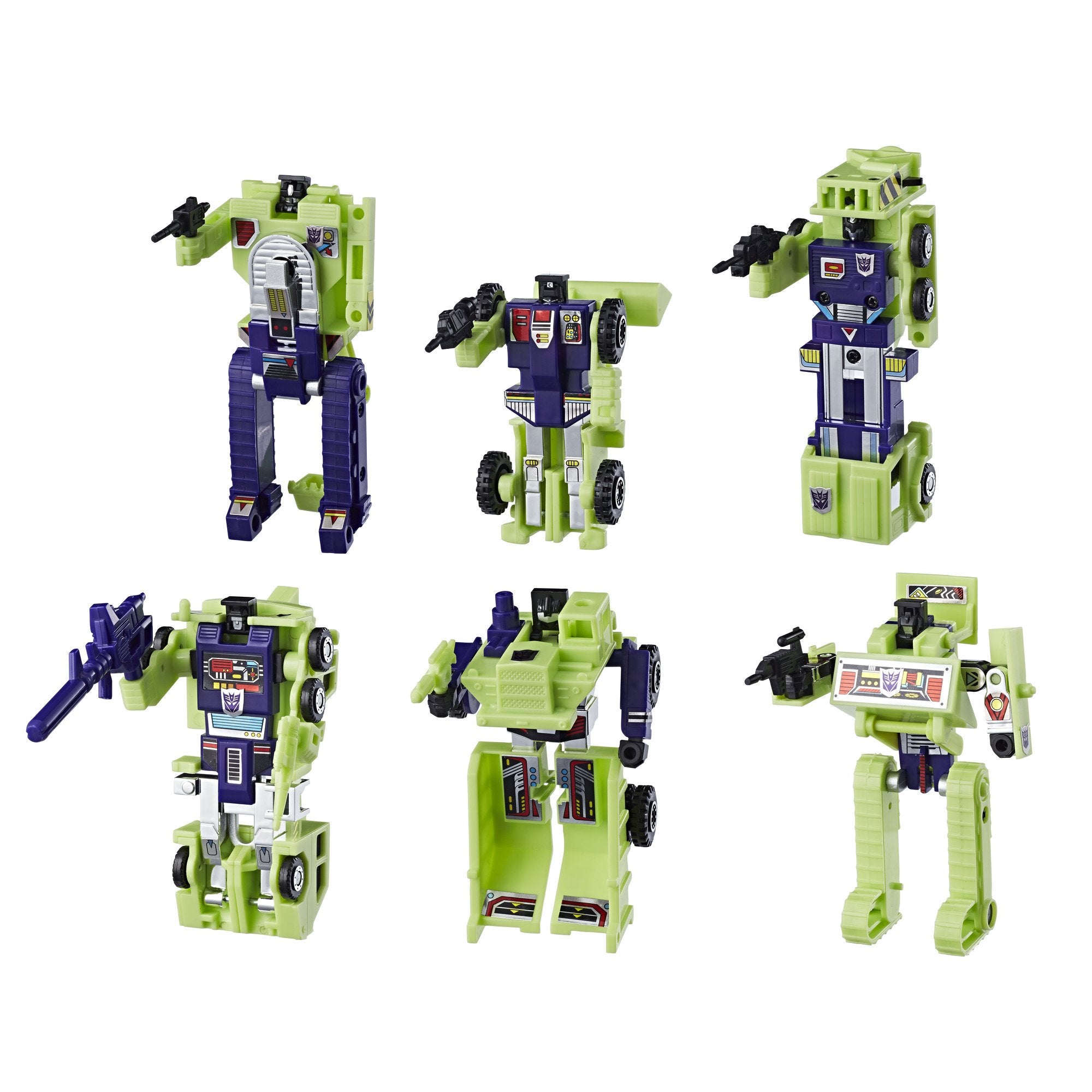Hasbro Transformers: Vintage G1 Constructicon Devastator 6-Figure ...