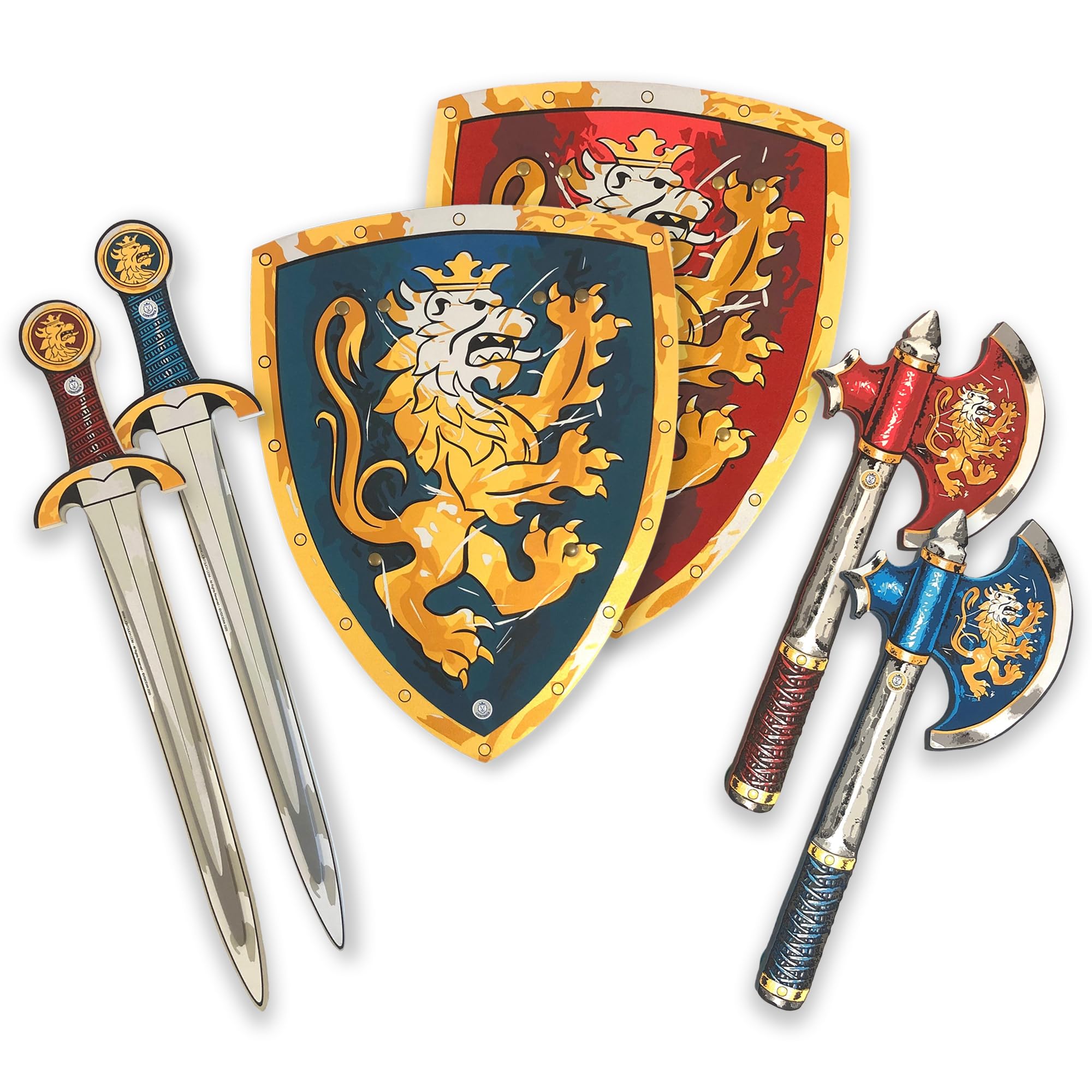 Liontouch - Noble Knight Toy decorative replica blades Shields & Axes ...