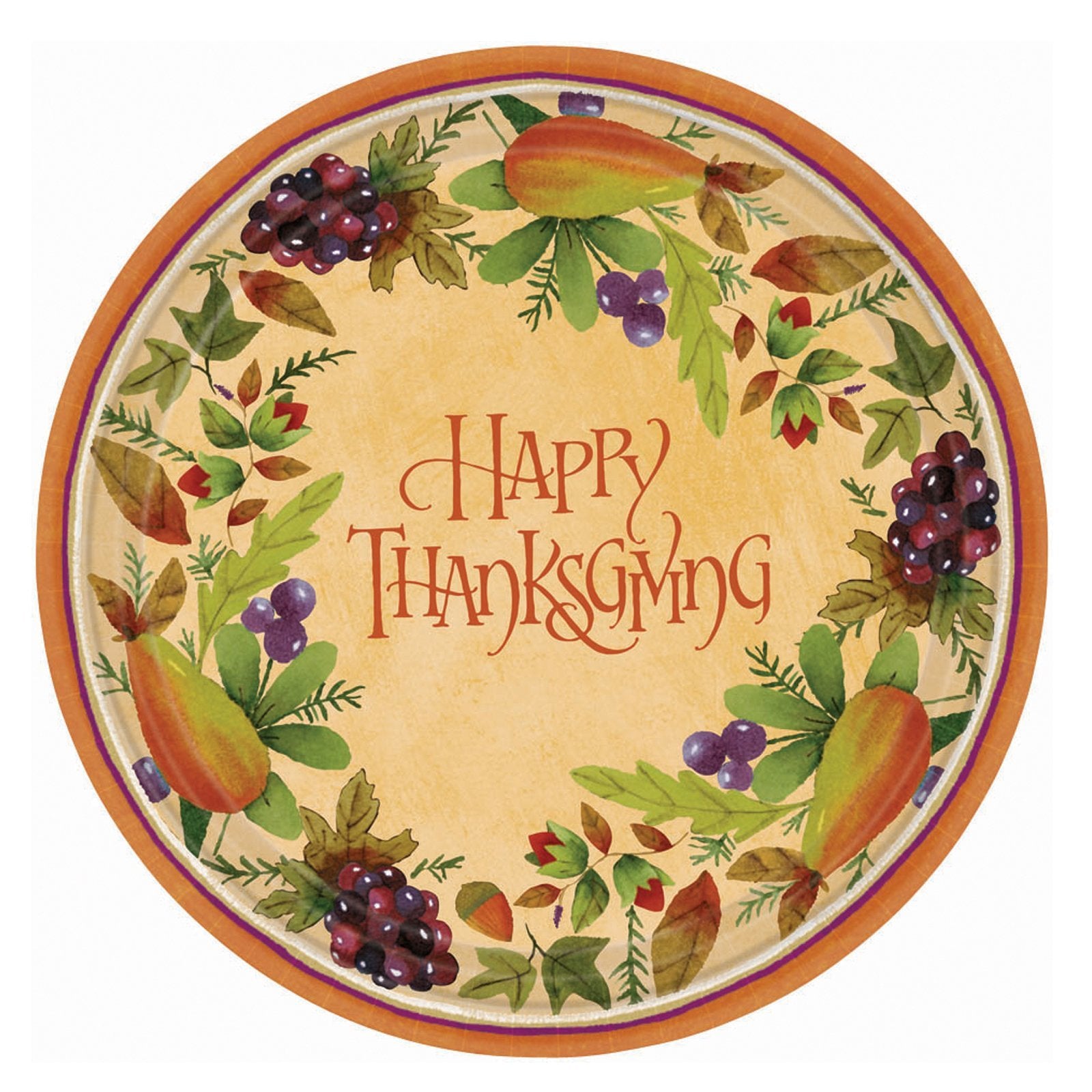 Thanksgiving Medley - Dessert Plates Party Accessory – Toytooth