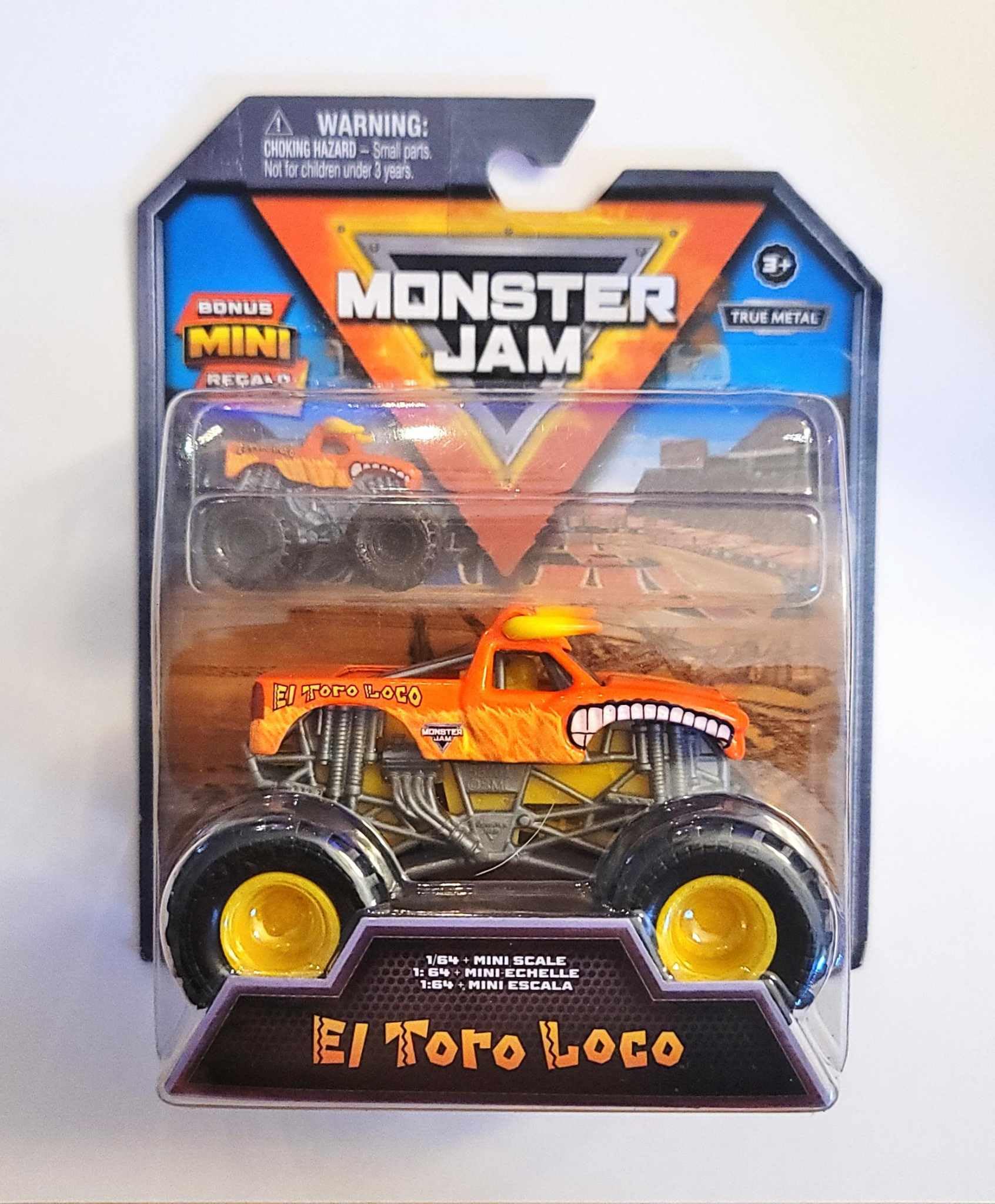 Monster Jam Play Set With Bonus Mini Regalo Grave Digger, El Toro Loco ...
