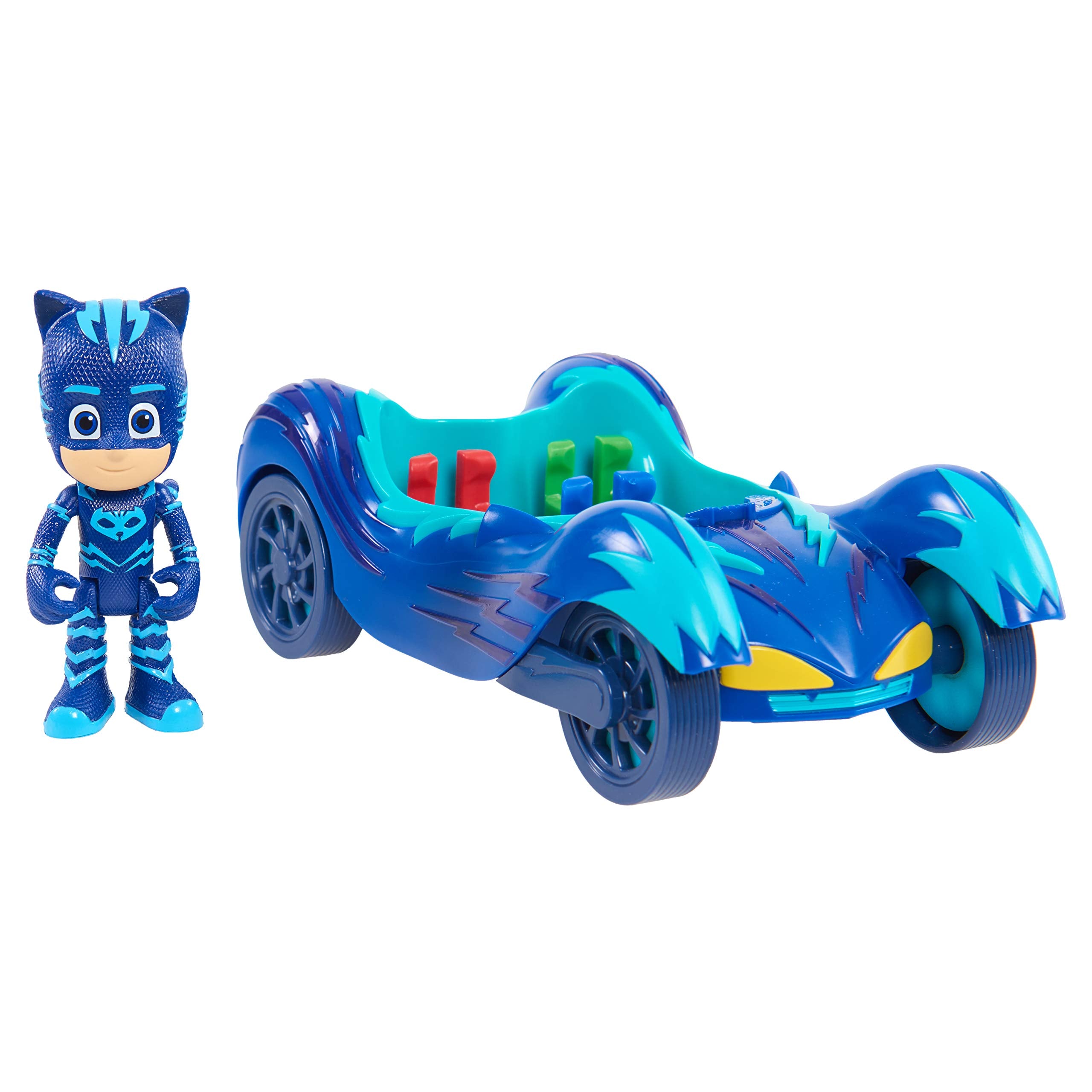 Pj Masks Vehicle, Cat-Car & Catboy Figure, Kids Toys For Ages 3 Up By ...