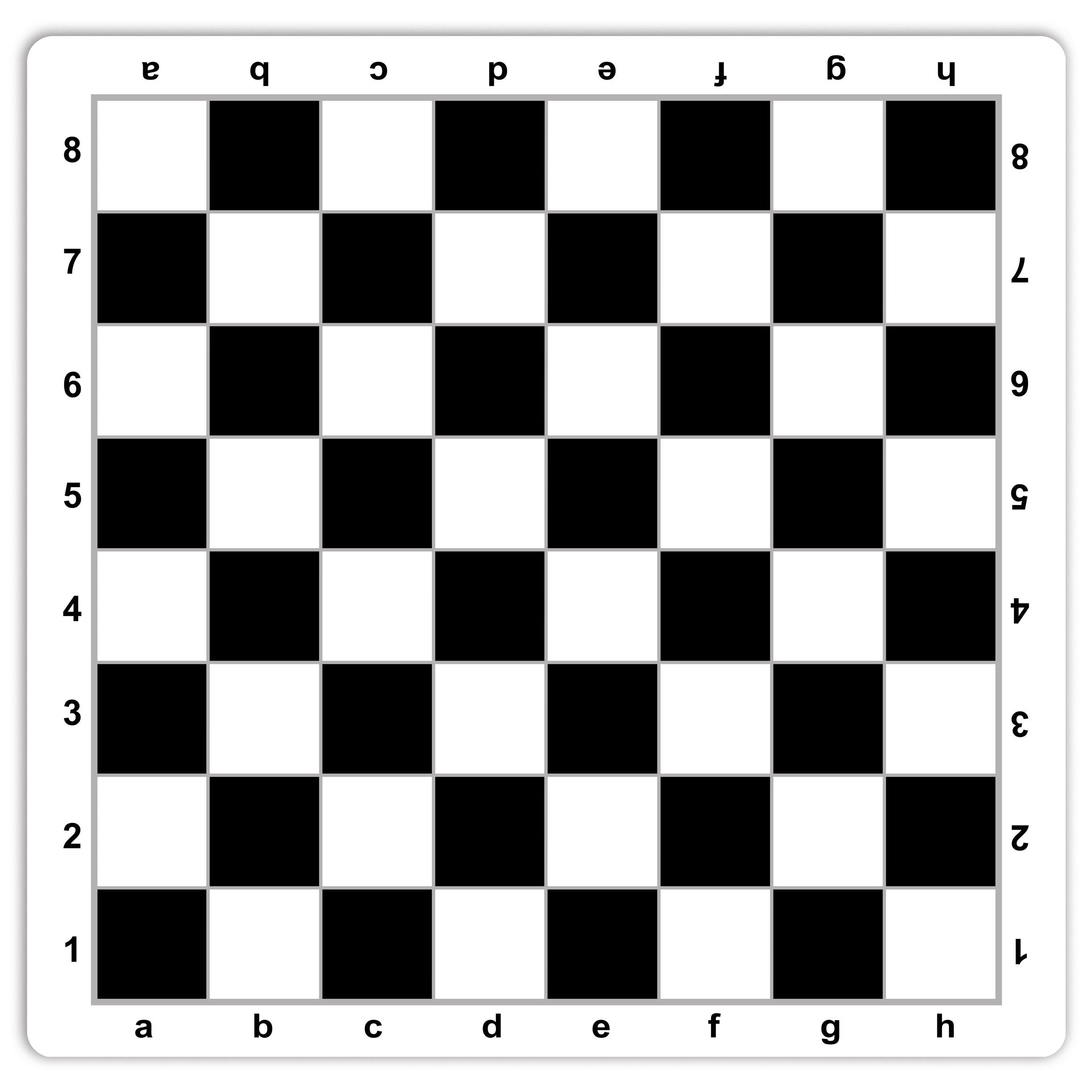 WE Games Chess Mousepad - 20" Premium Rubber Tournament Mat, Black Col ...