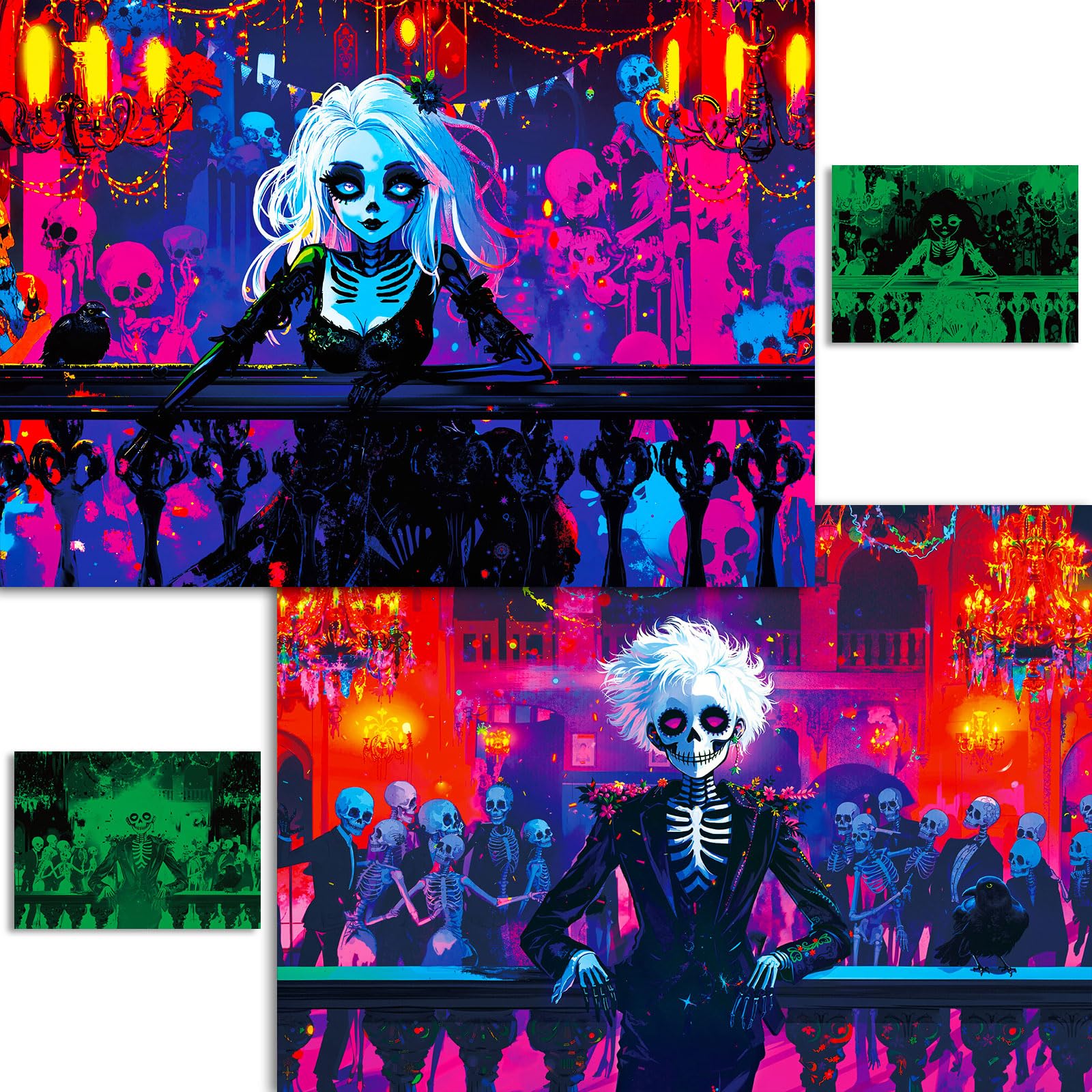 Puzzles 1000 Pieces for mature-themeds Horror Puzzles for mature-theme ...
