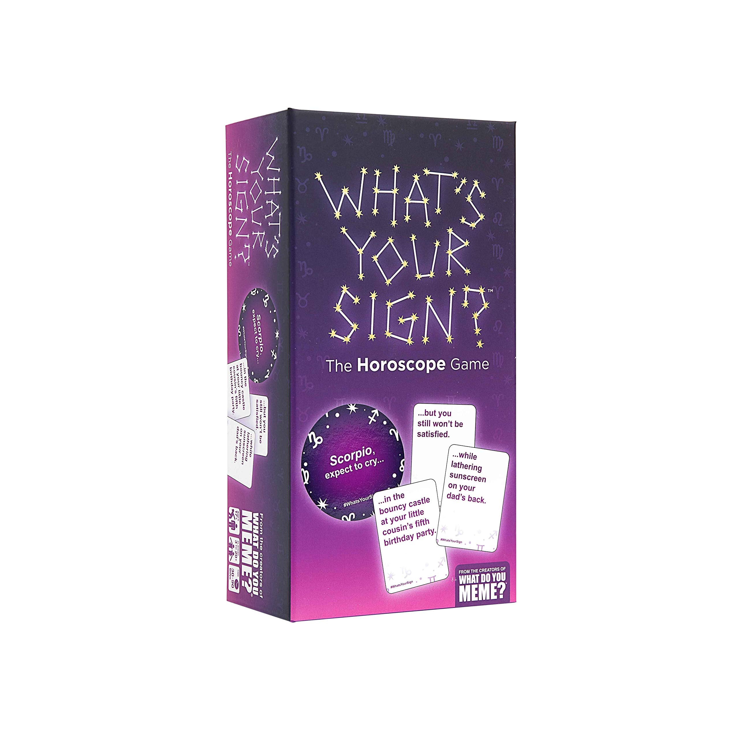 What Do You Meme? What'S Your Sign? The Horoscope Game For Astrology L ...