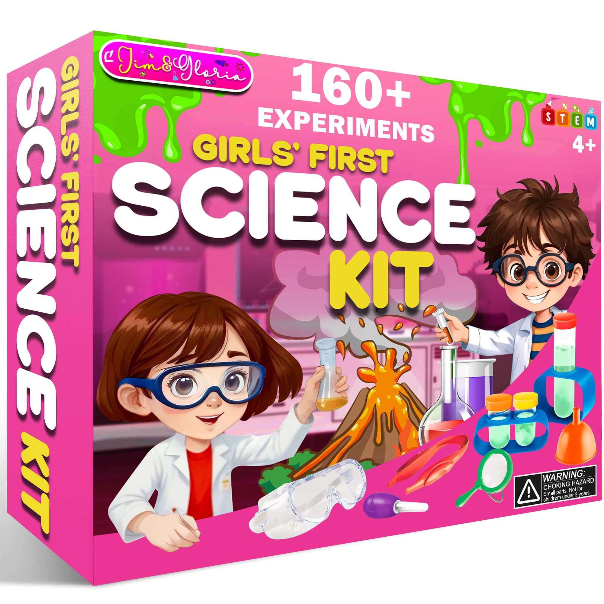 Jim&Gloria Girls Science Kits For Kids Age 5-7 8-12 Year Old Birthday ...