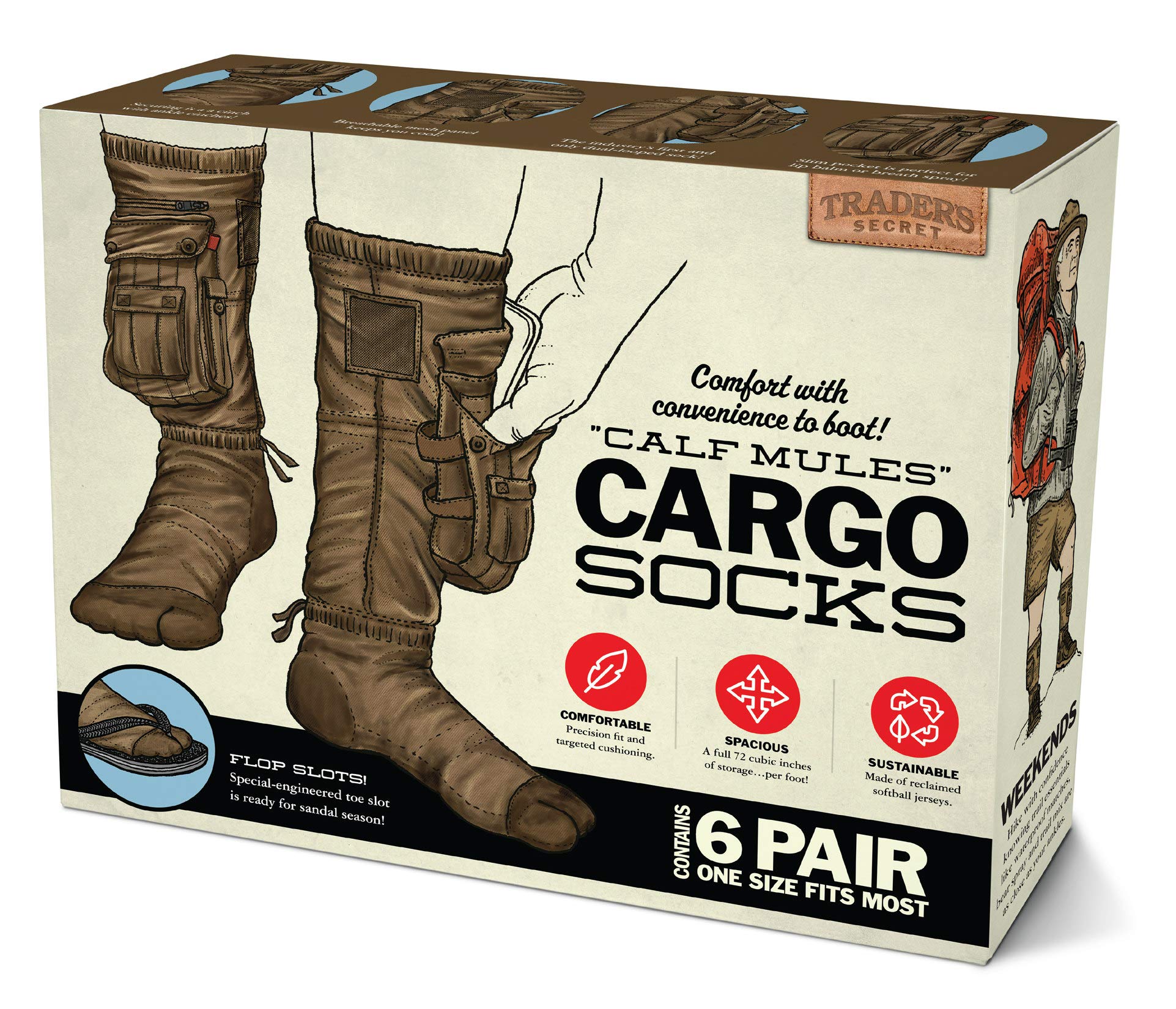 Prank Pack Prank Gift Box, Cargo Socks, Wrap Your Real Present In A ...