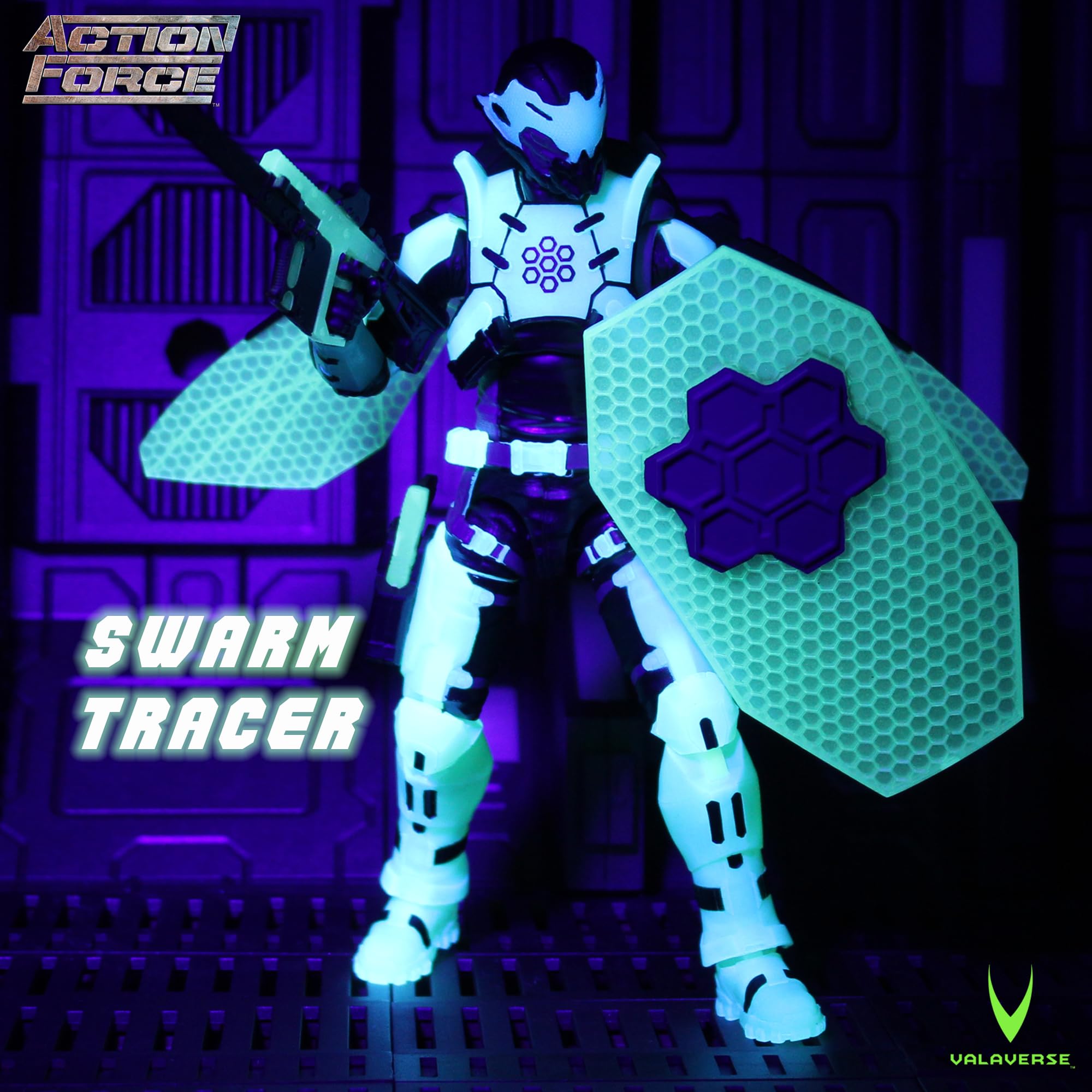 Action Force Valaverse Series 4 Swarm Tracer Premium 6-Inch Scale Acti ...
