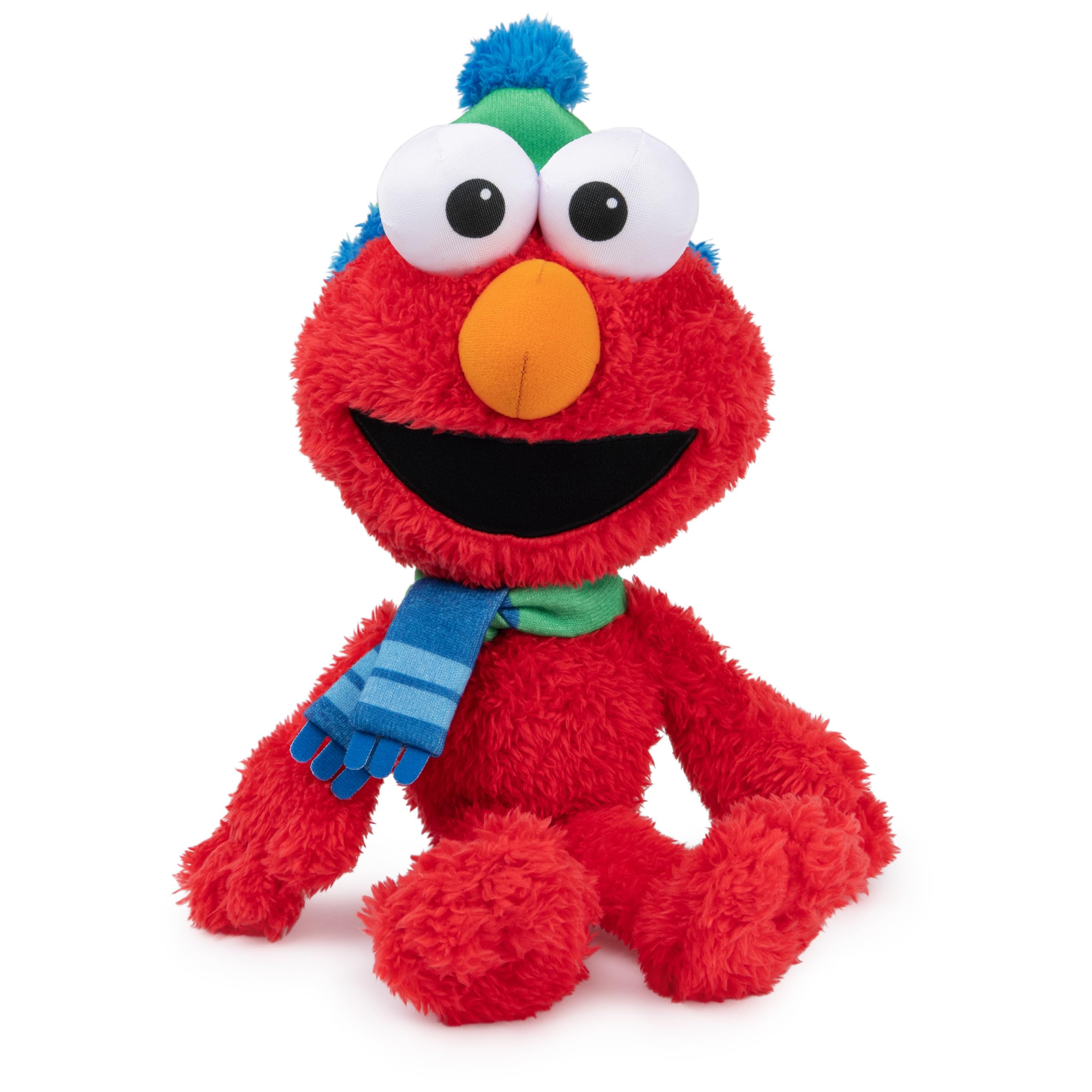 Gund Sesame Street Official Elmo Nutcracker Muppet Plush, Premium Plus ...