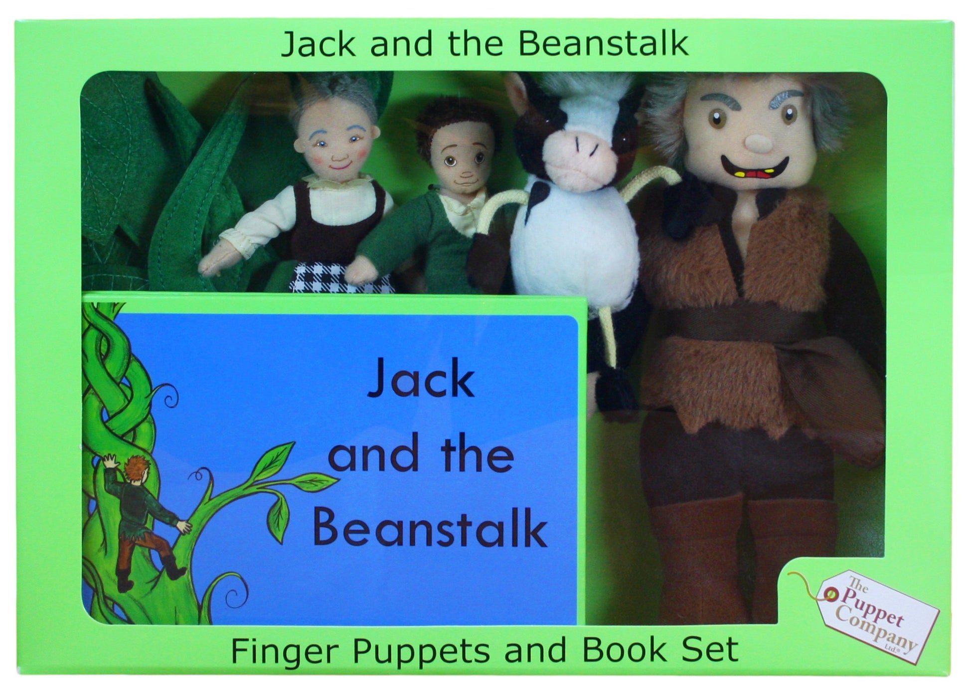 The Puppet Company Traditional Story Sets Jack & The Beanstalk Book And ...