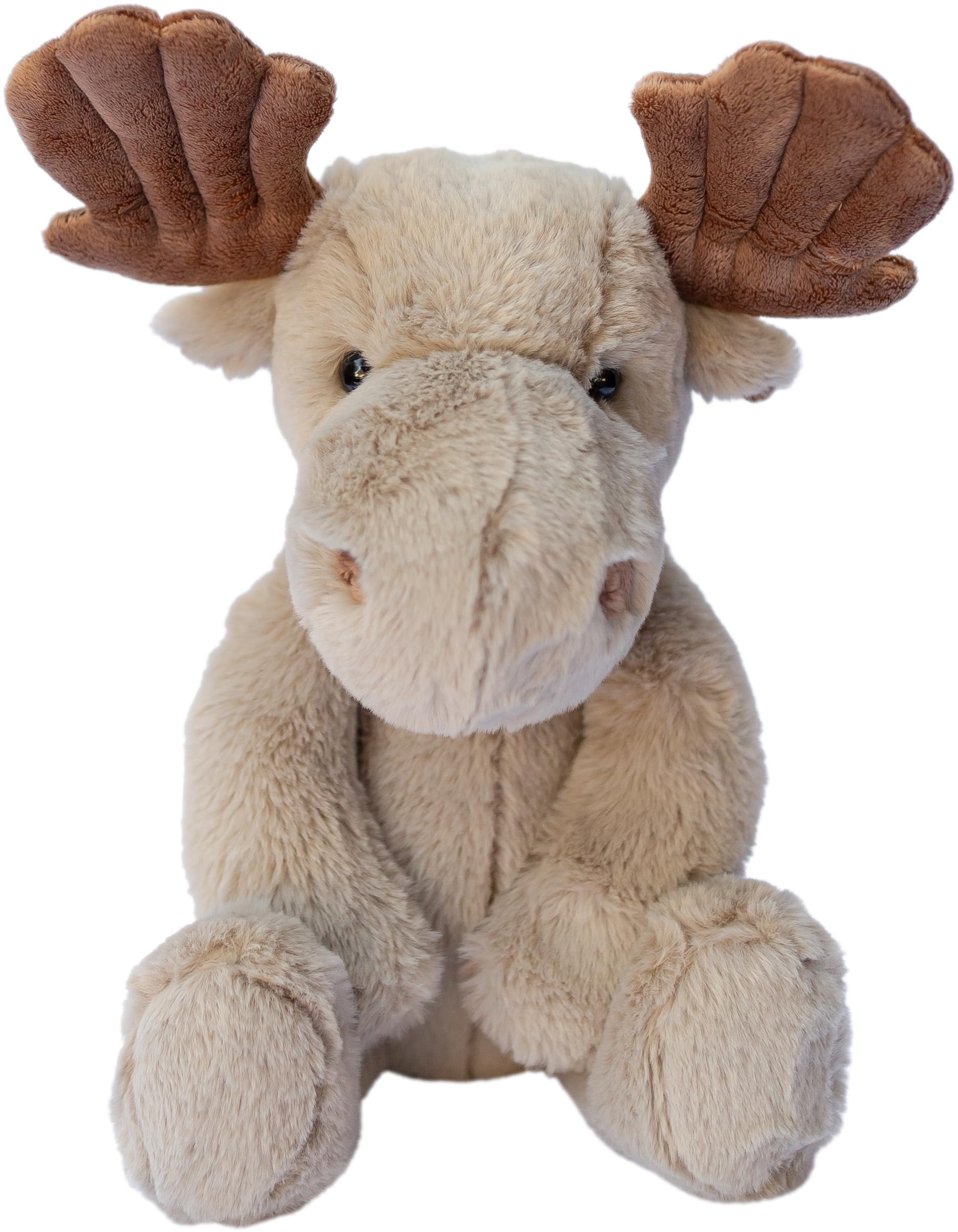 Worlds Softest Plush Morgan Moose, Lushee 16 Stuffed Animal for Baby ...