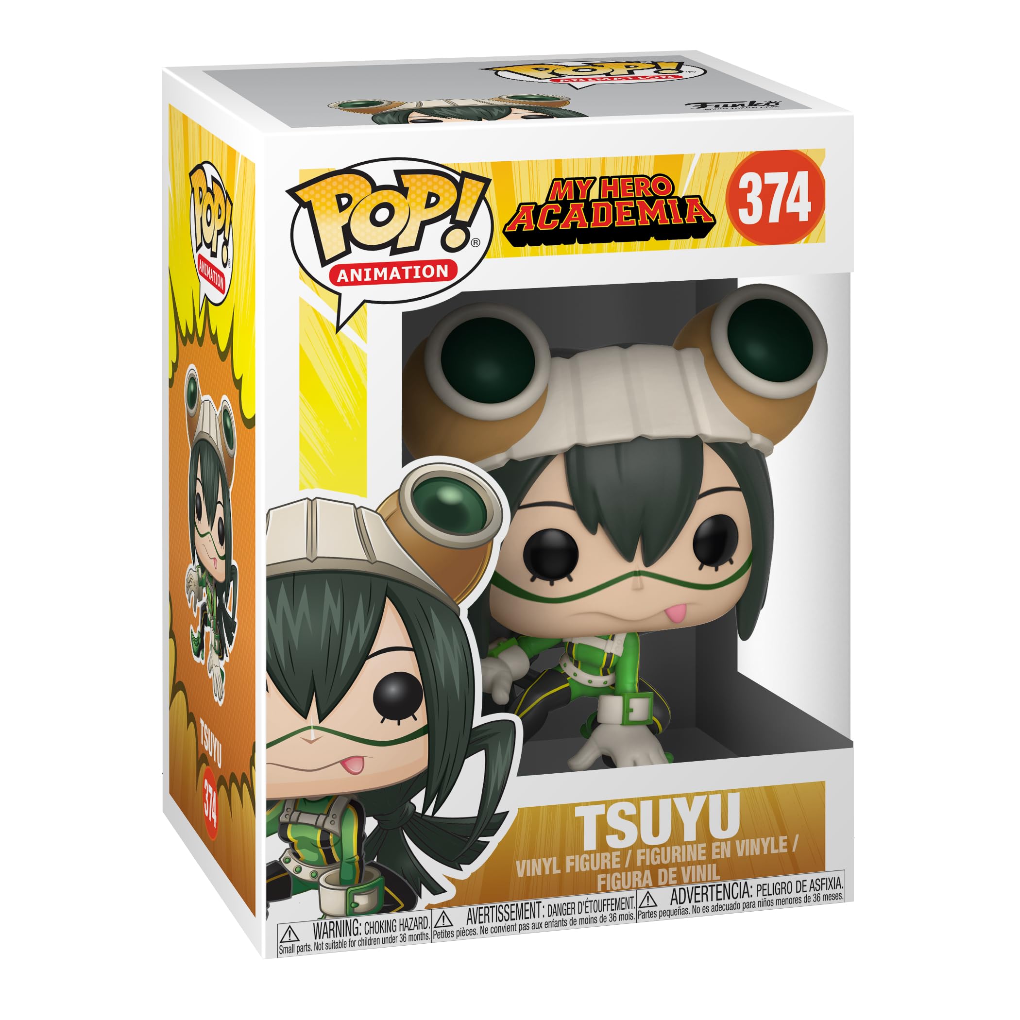 Funko Pop! Animation: My Hero Academia - Tsuyu Collectible Figure, Mul ...