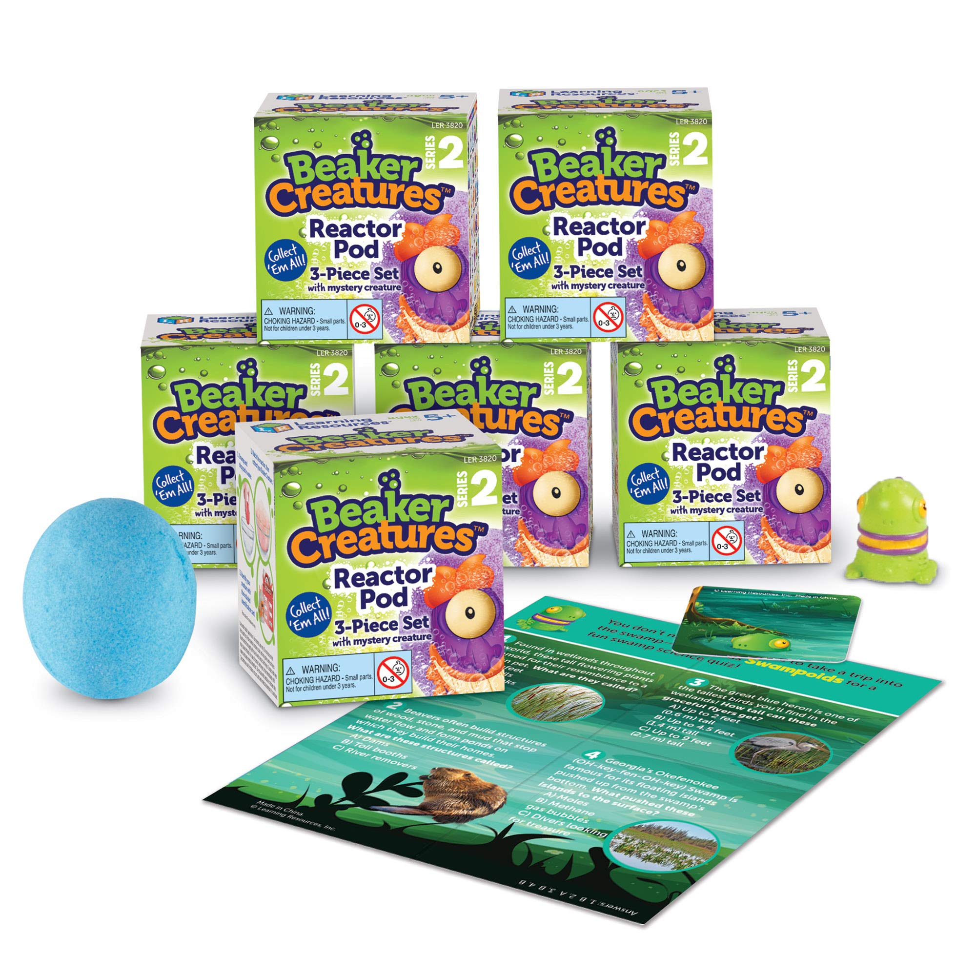 Learning Resources Beaker Creatures Series 2, Assorted Colors ...