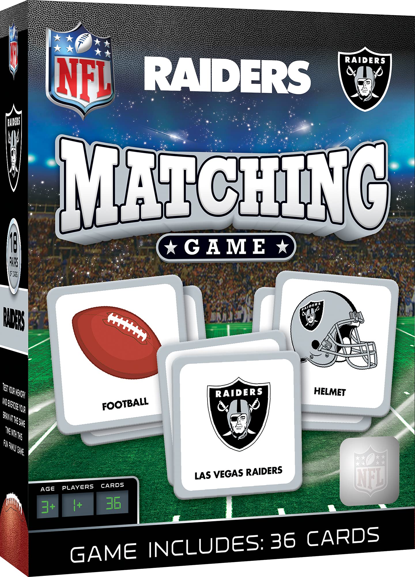 Raiders Matching Game – Toytooth