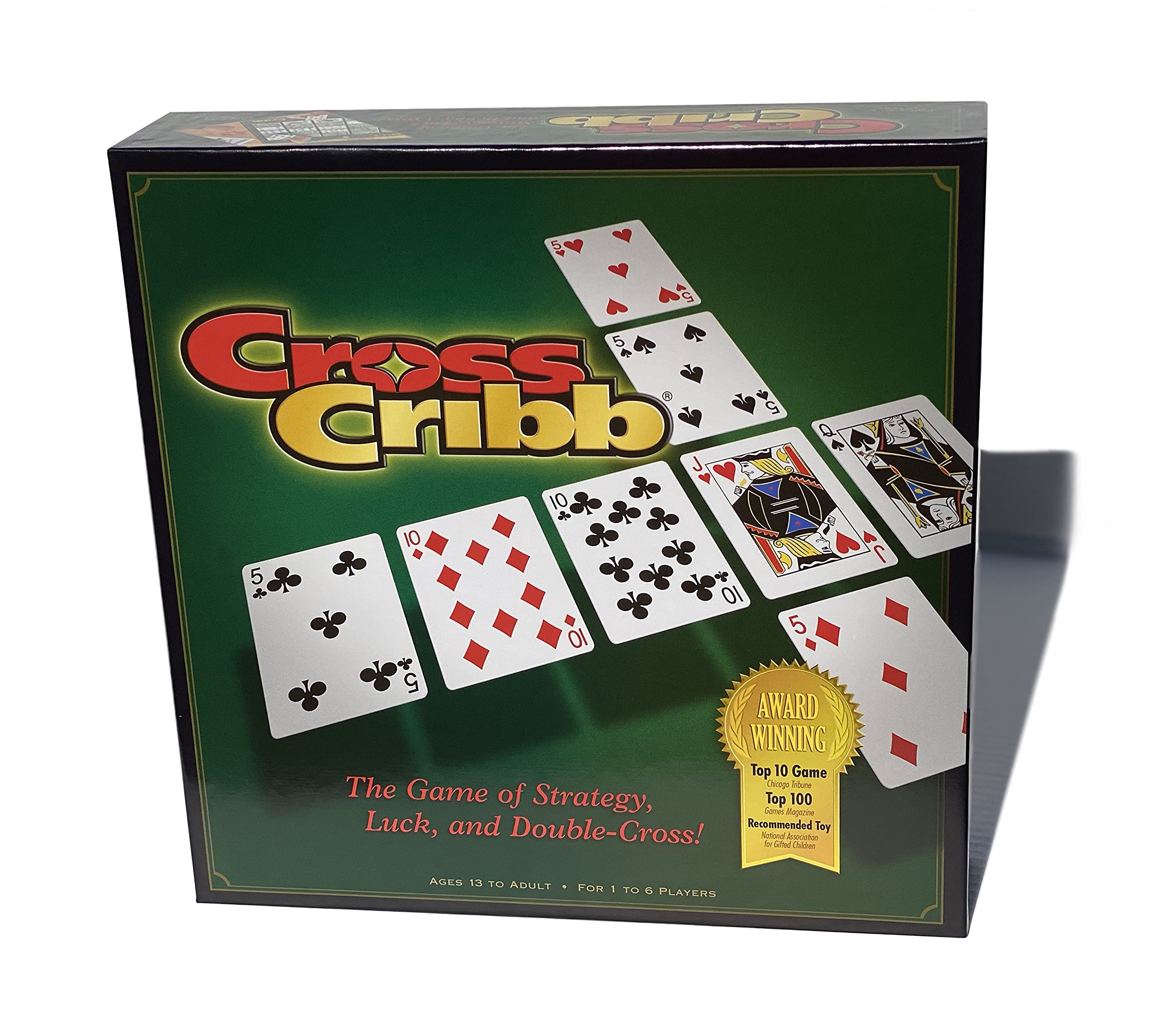 CrossCribb Strategy Family Board Game - Fun Twist on Traditional Cribb ...