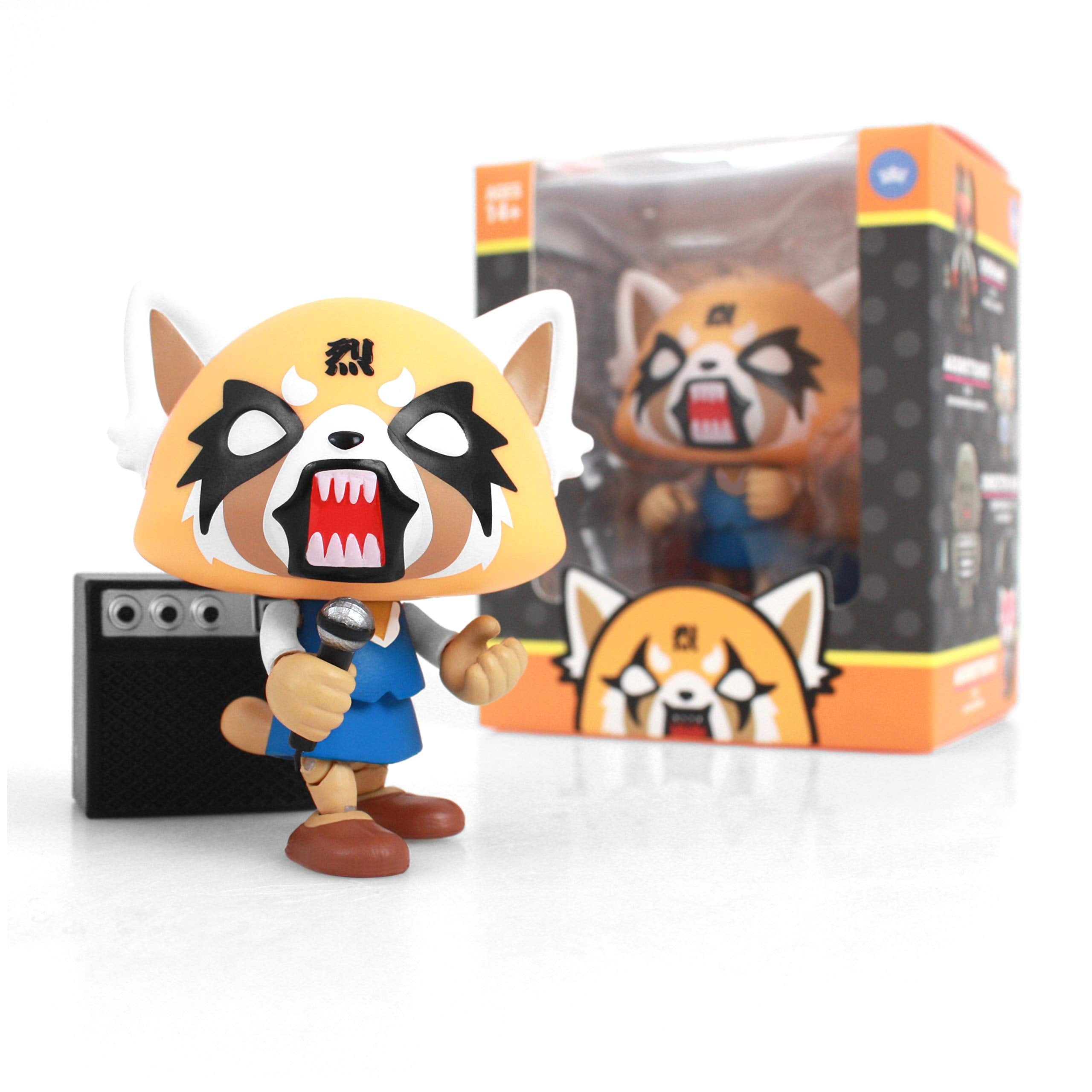 The Loyal Subjects Aggretsuko Retsuko Death Metal Wing Eyes Action ...