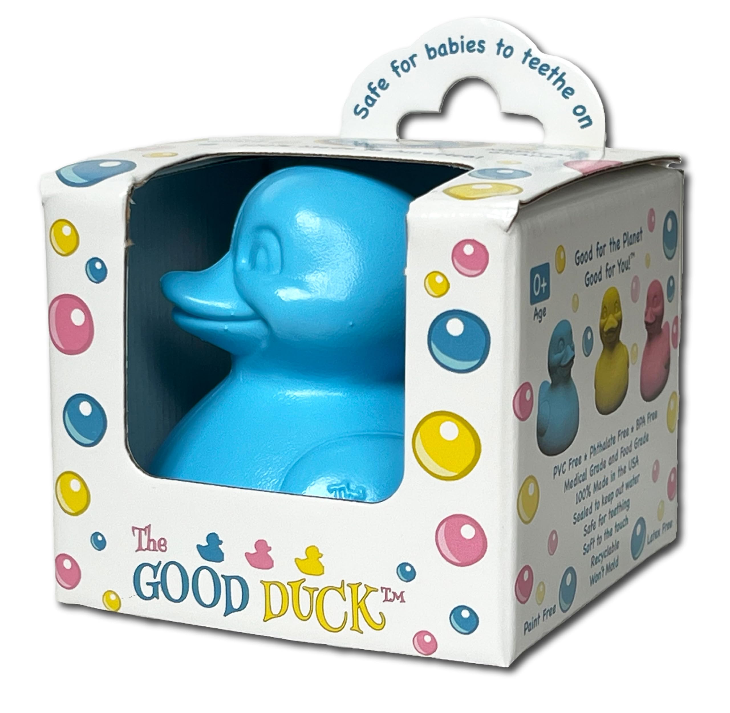 Celebriducks The Good Duck - Bpa & Pvc Free Rubber Duckie Baby Bath Toy ...